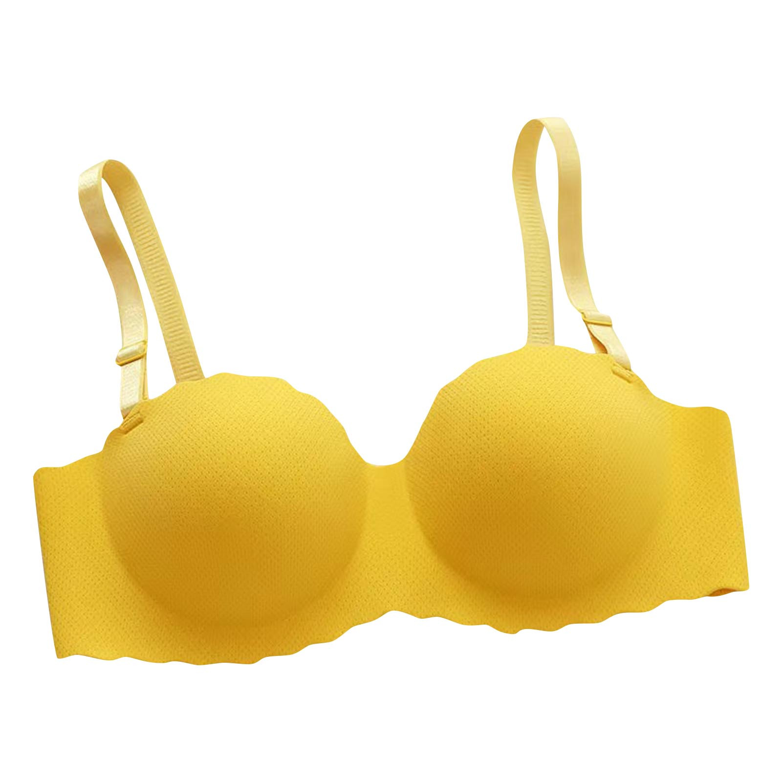 safuny Everyday Bra for Women Seamless Smoothing Gathering Detachable ...