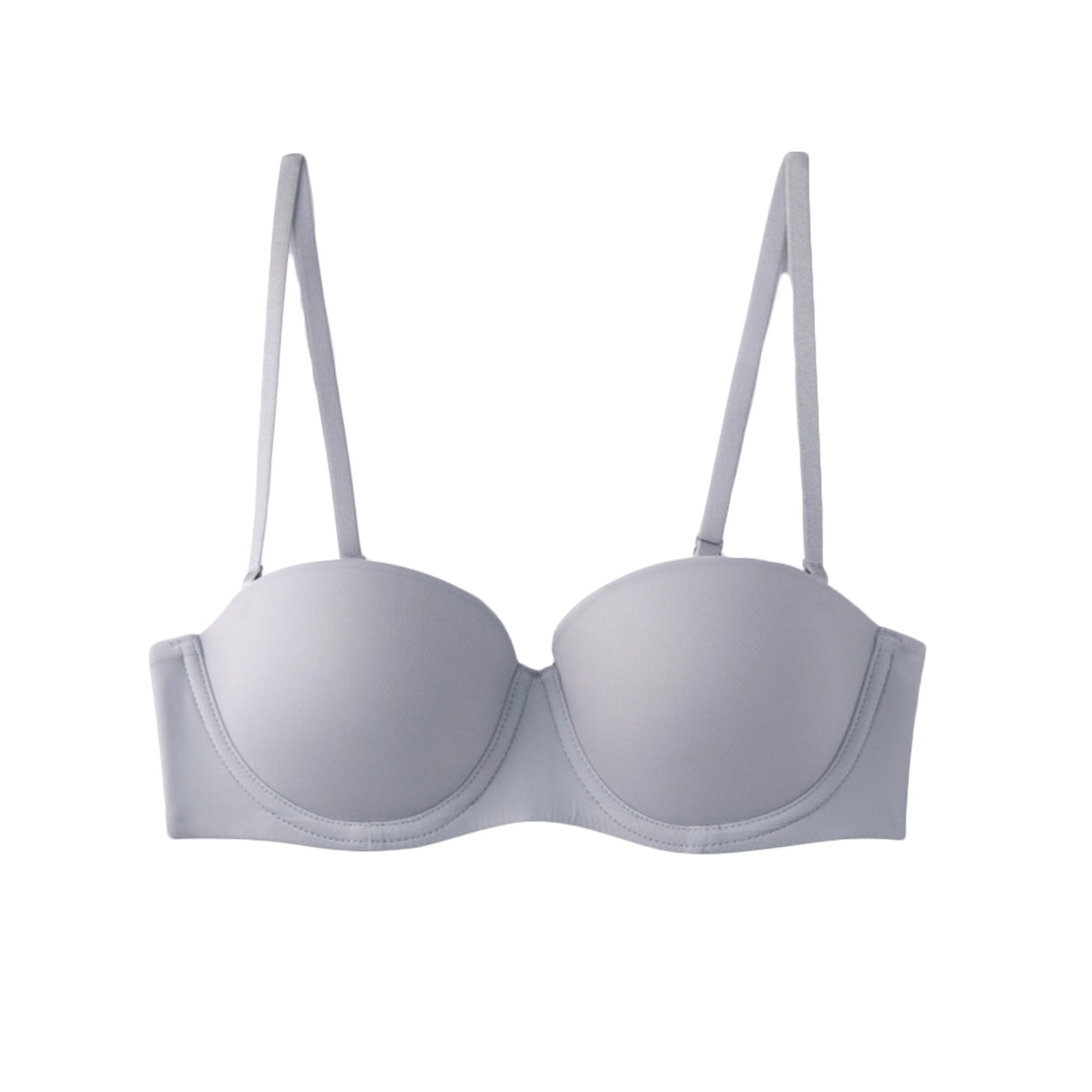 safuny Everyday Bra for Women Seamless Smoothing Solid Underwired ...
