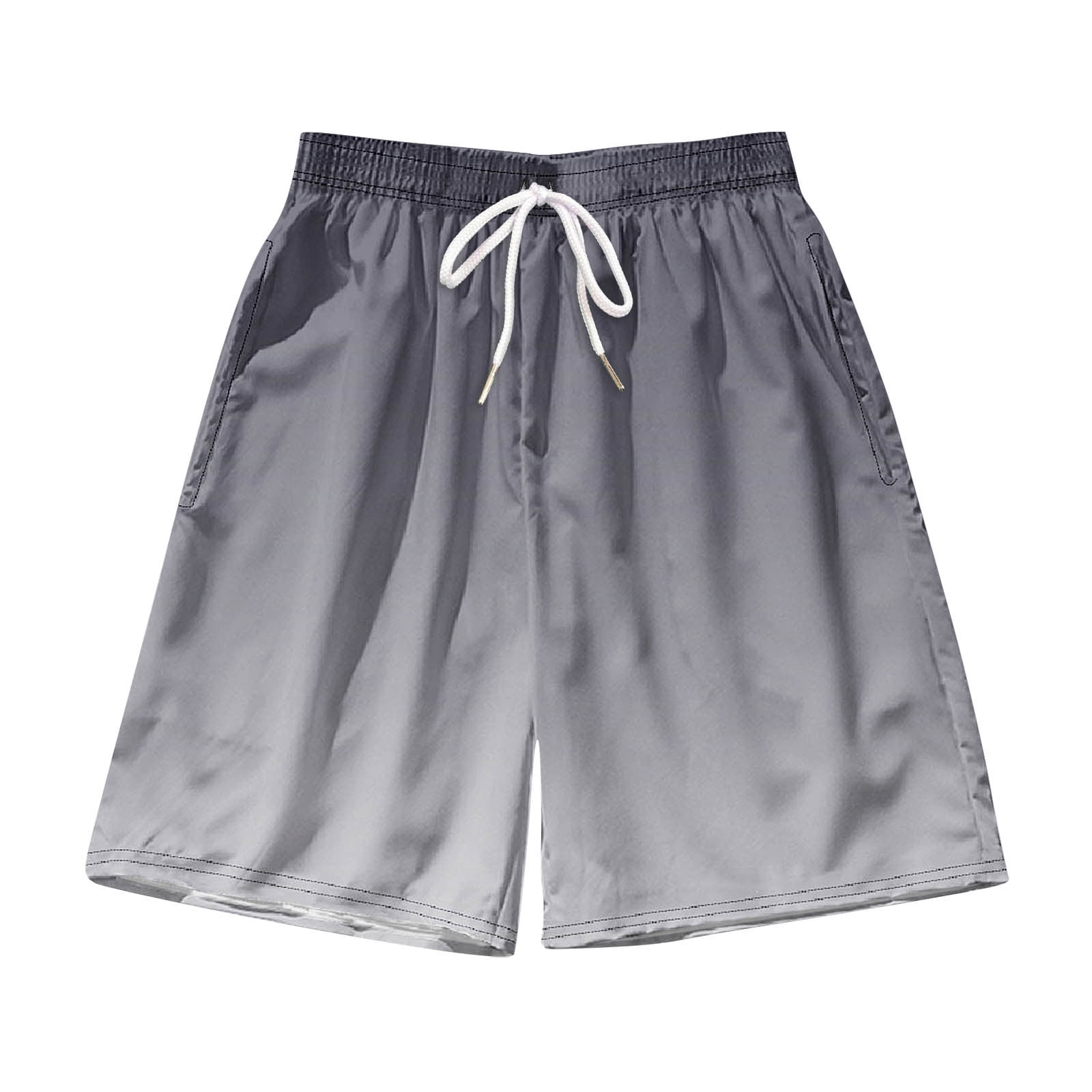 safuny Men's Swim Trunks Shorts Swimwear Bathing Pants Drawstring ...