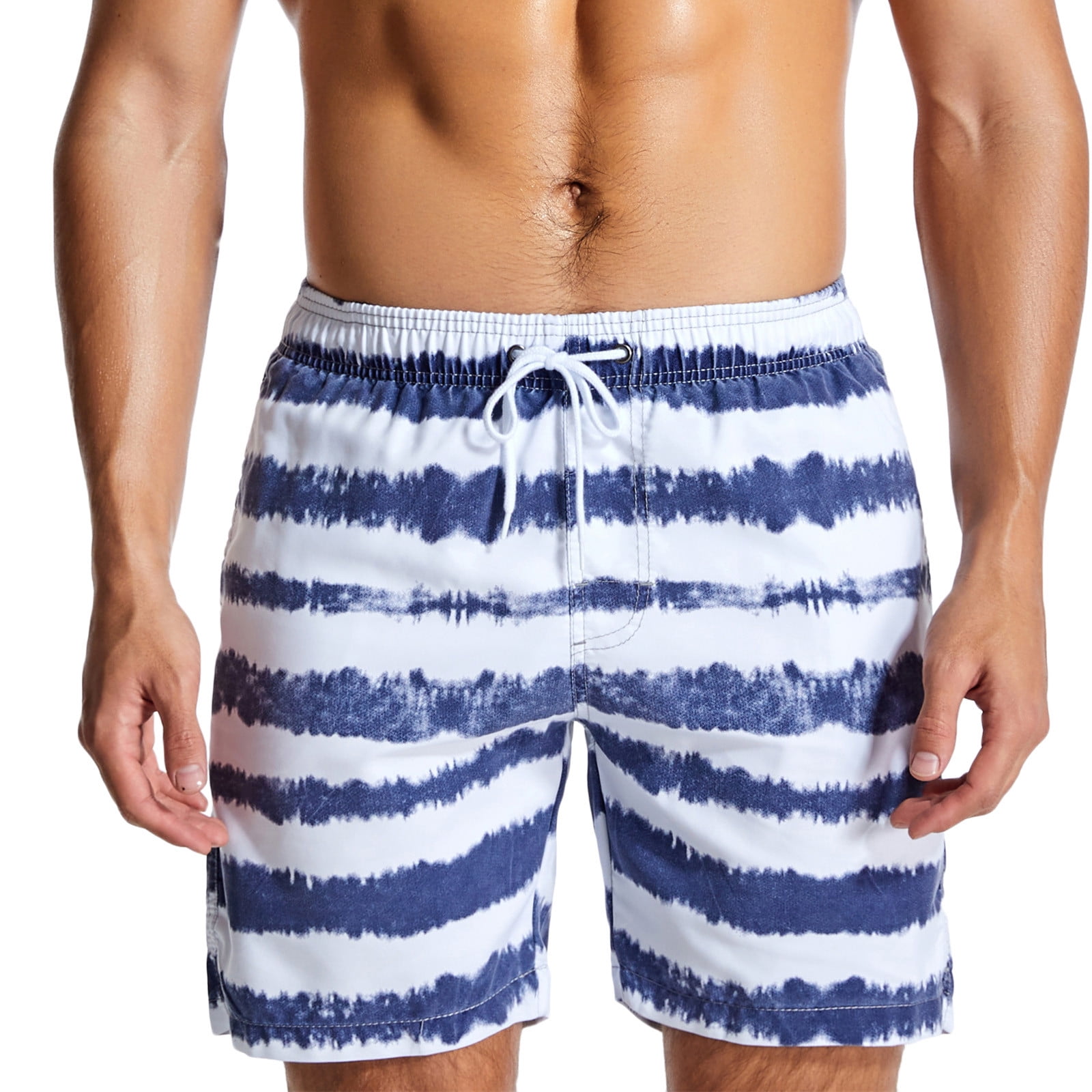Safuny Mens Swim Trunks Shorts Swimwear Clearance Drawstring Fashion