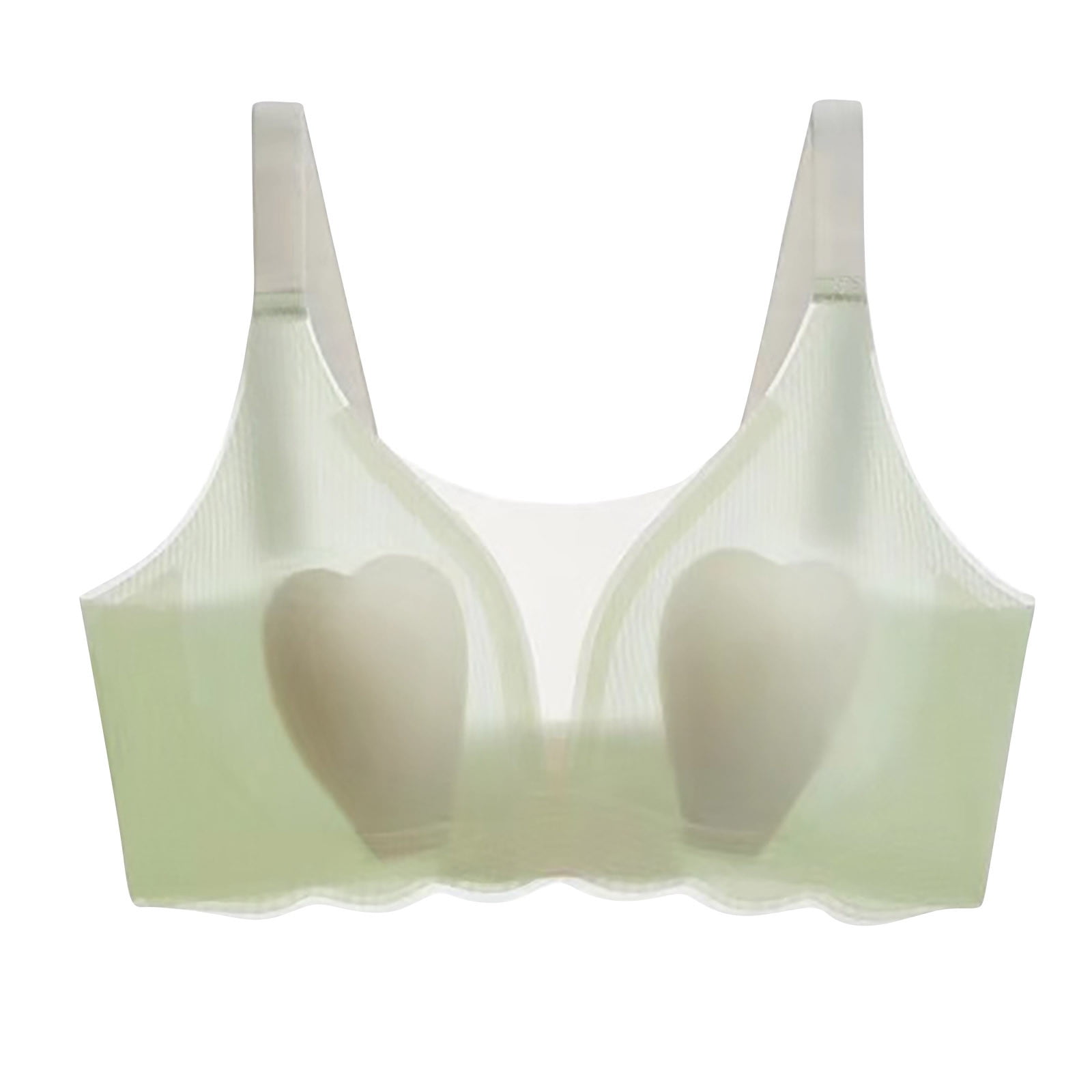 safuny Push Up Bra Everyday Bra Wireless Seamless Soft Plus Size ...