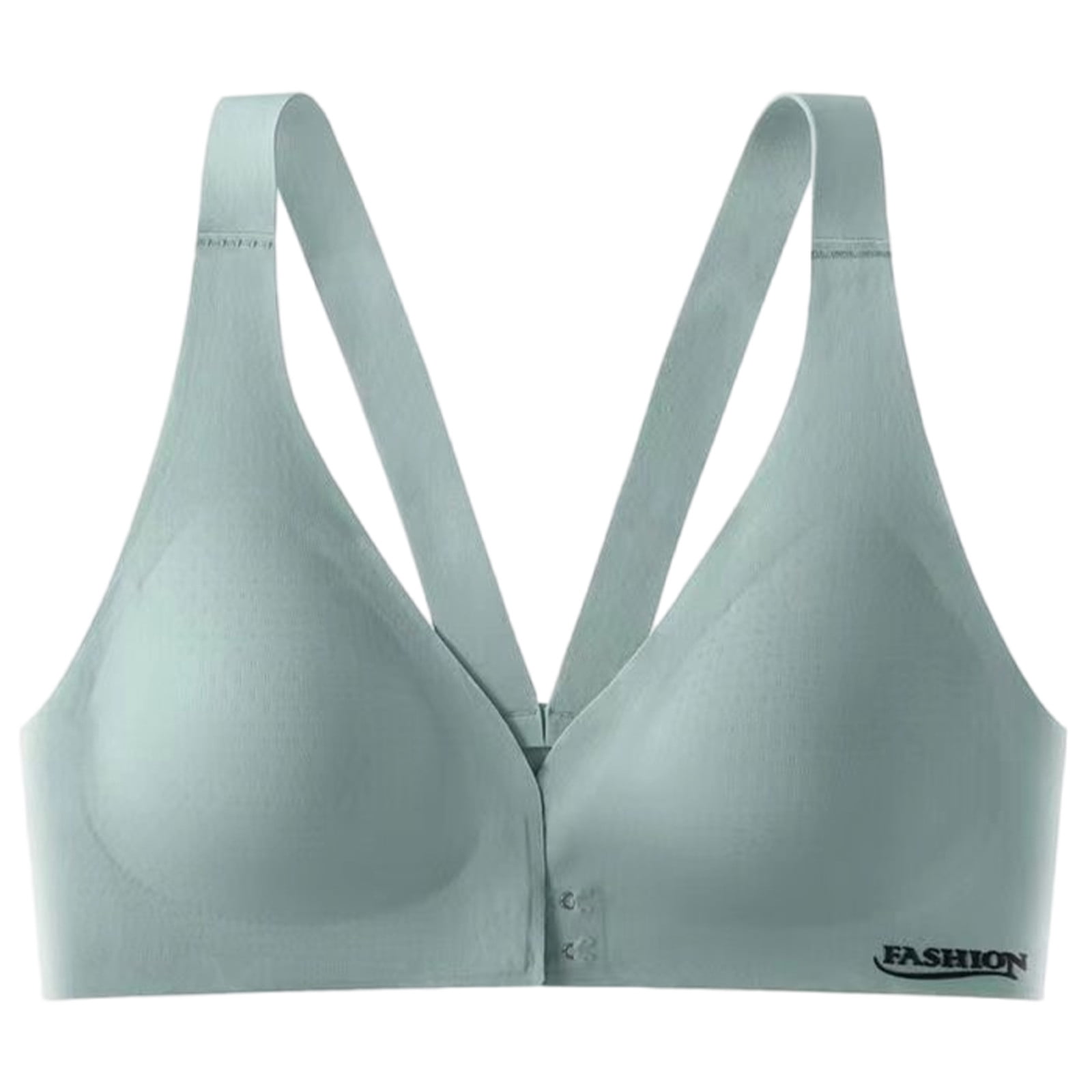 safuny Sports Bra Everyday Bra Open Front Bra Seamless Comfort Daily ...