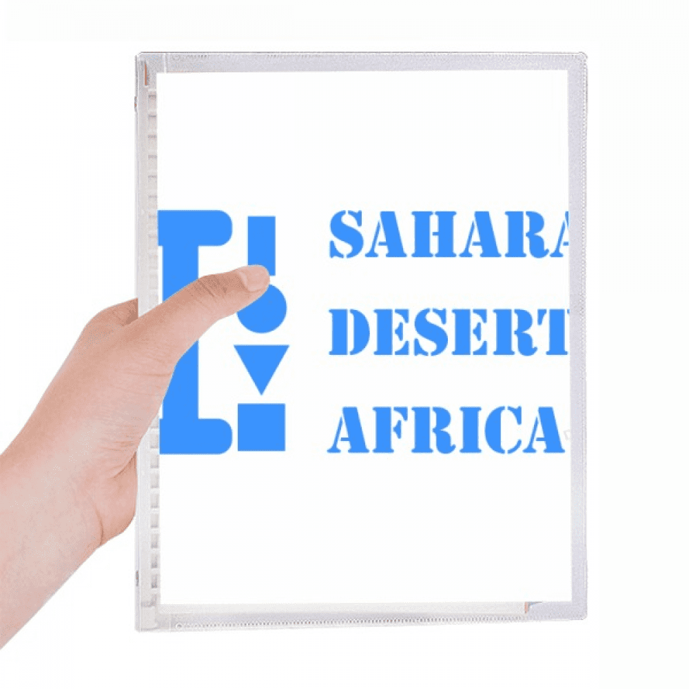 sahara desert afnotebook loose diary refillable journal statiry ...