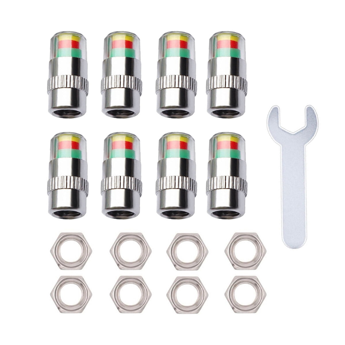 BESTYASH 1Set Car Tyre Pressure Monitoring or Caps with Durable ...