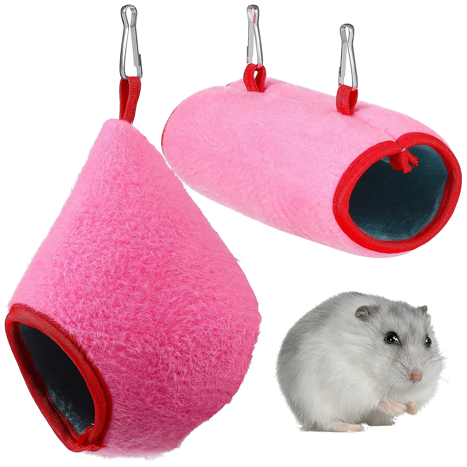 said 1 Set Pet Hamster Warm Beds House Small Pet Beds Resting Tunnels ...