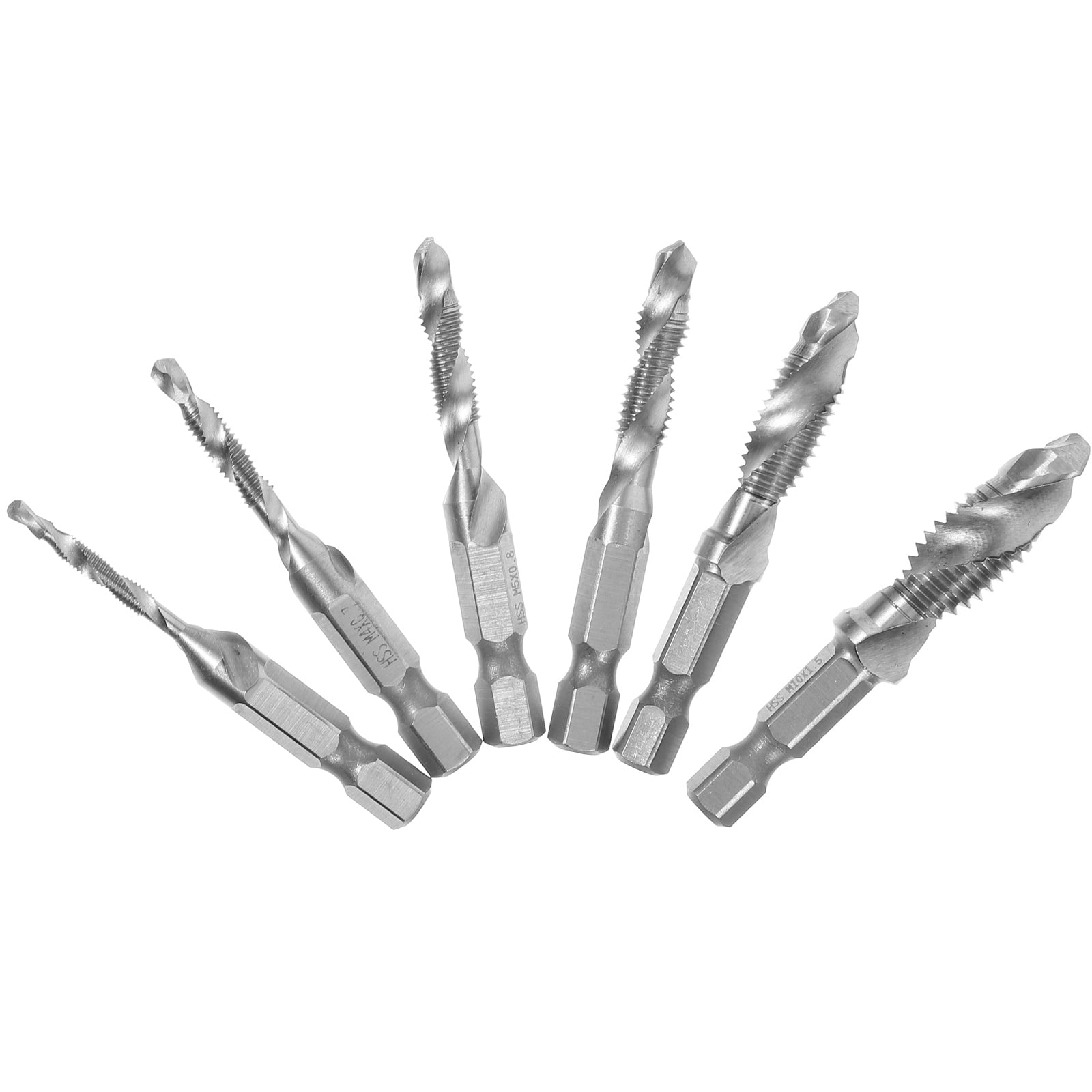 said 1 Set Side Cutting Drill Bit Assortment Serrated Drill Bit ...
