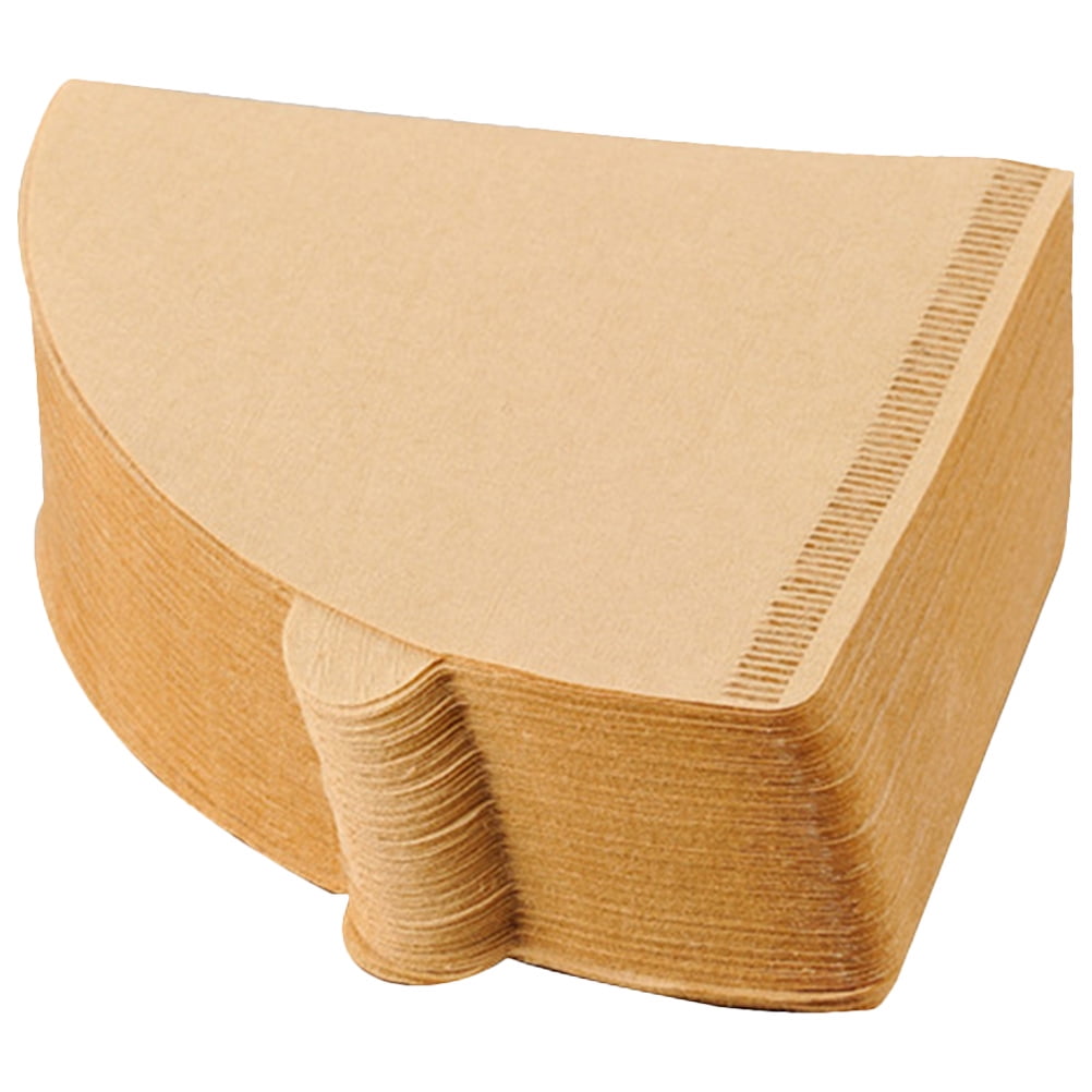 Worgeous Cone Filter Paper Brown Paper 100Pcs Taste Improvement ...