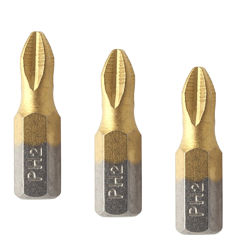 BESTYASH Titanium Coated Screwdriver Bits Anti- Precision for Craft ...