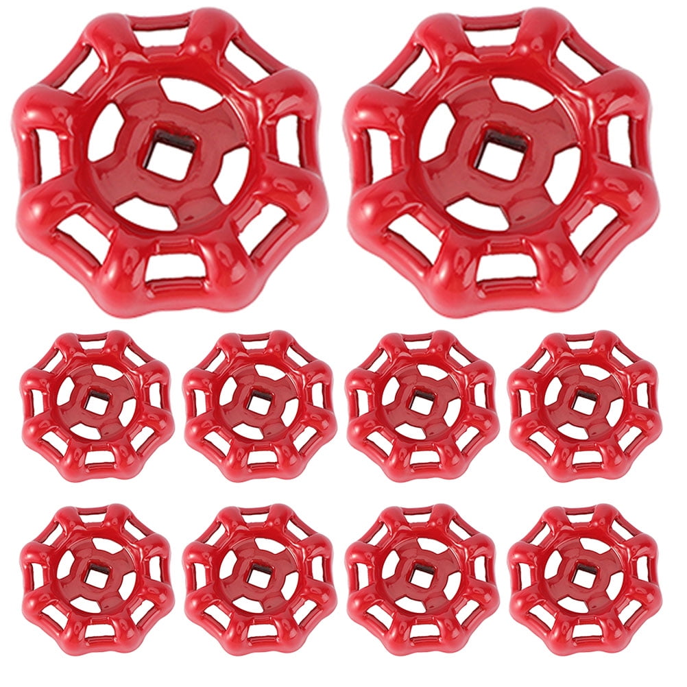 said 10pcs Spigot Handle Outdoor Faucet Handle Wheel 7x7mm Hole Handle ...