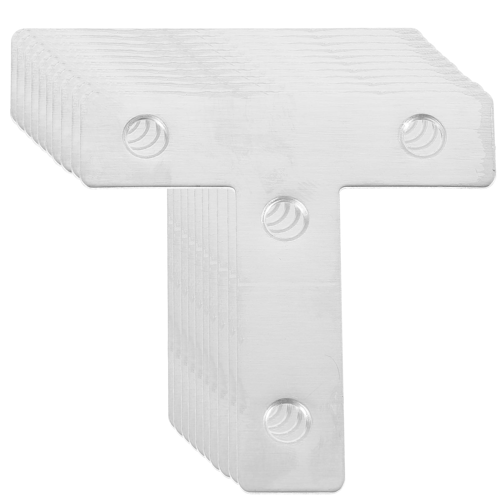 Worgeous Thickened Angle Brackets T-Shape Corner Angle Brackets Silver ...