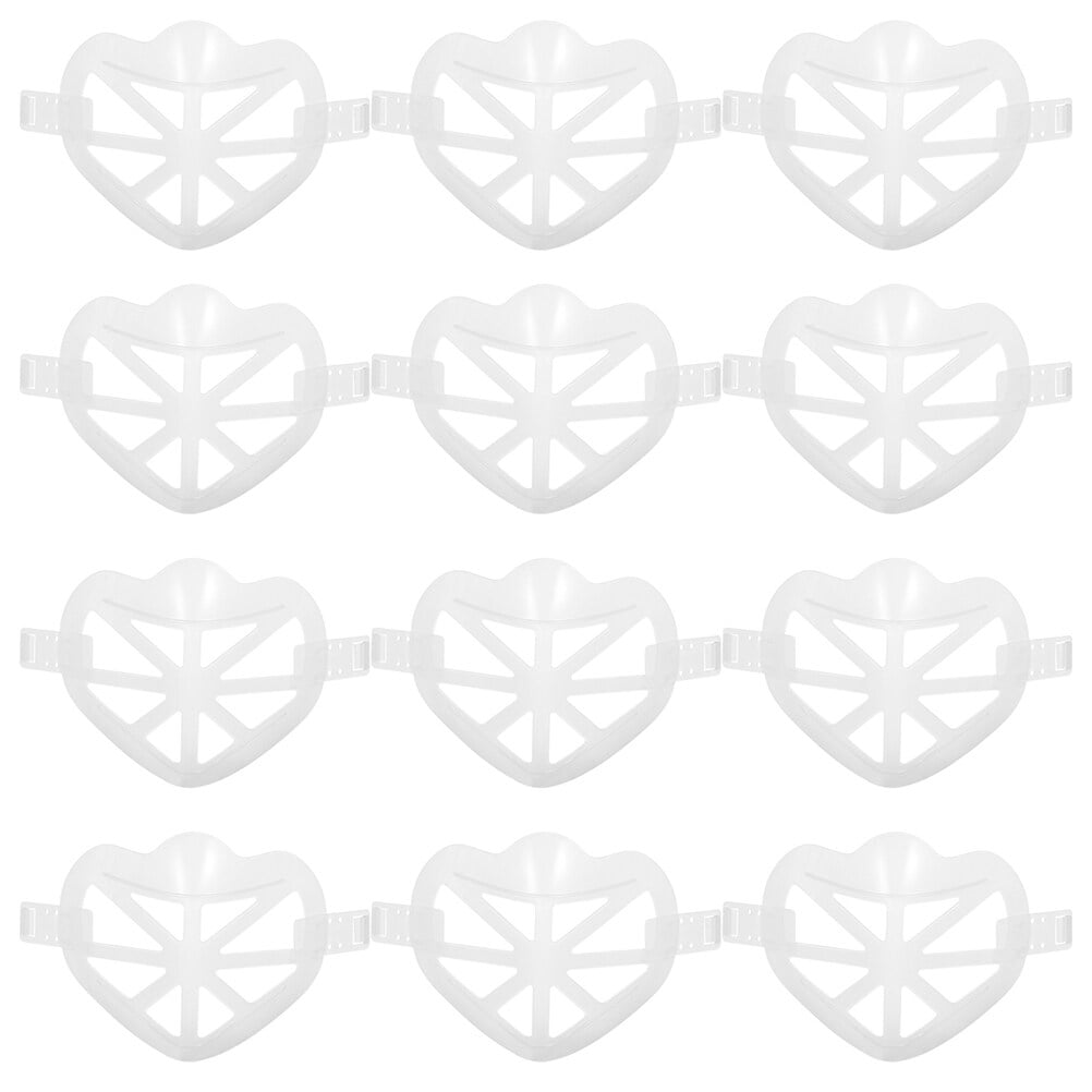 said 12Pcs 3D Mask Brackets Disposable Mask Holder Mask Inner Support ...