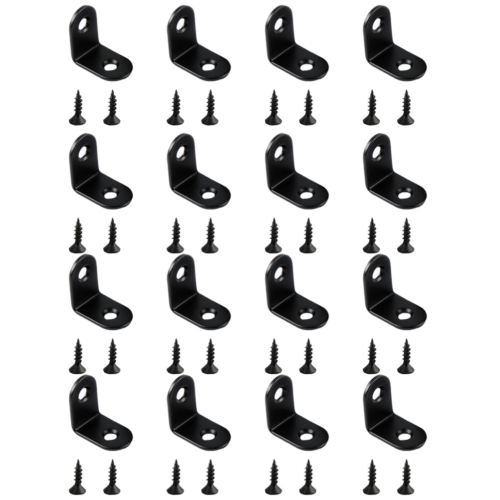 said 16PCS Thickened Corner Brace 90° L-shaped Right Angle Bracket with ...
