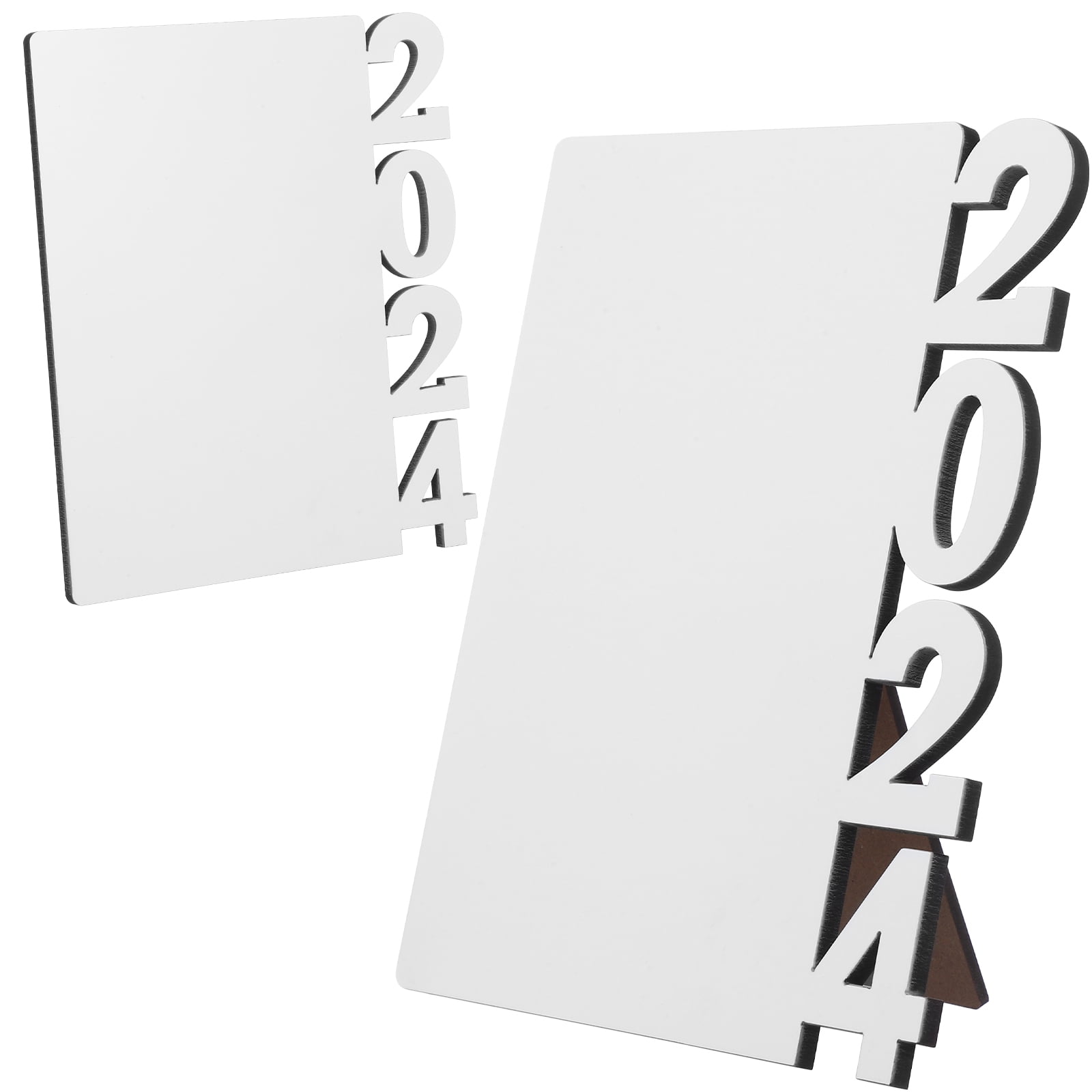 said 2 Pcs Graduation Picture Frames Sublimation Picture Frame Blanks ...