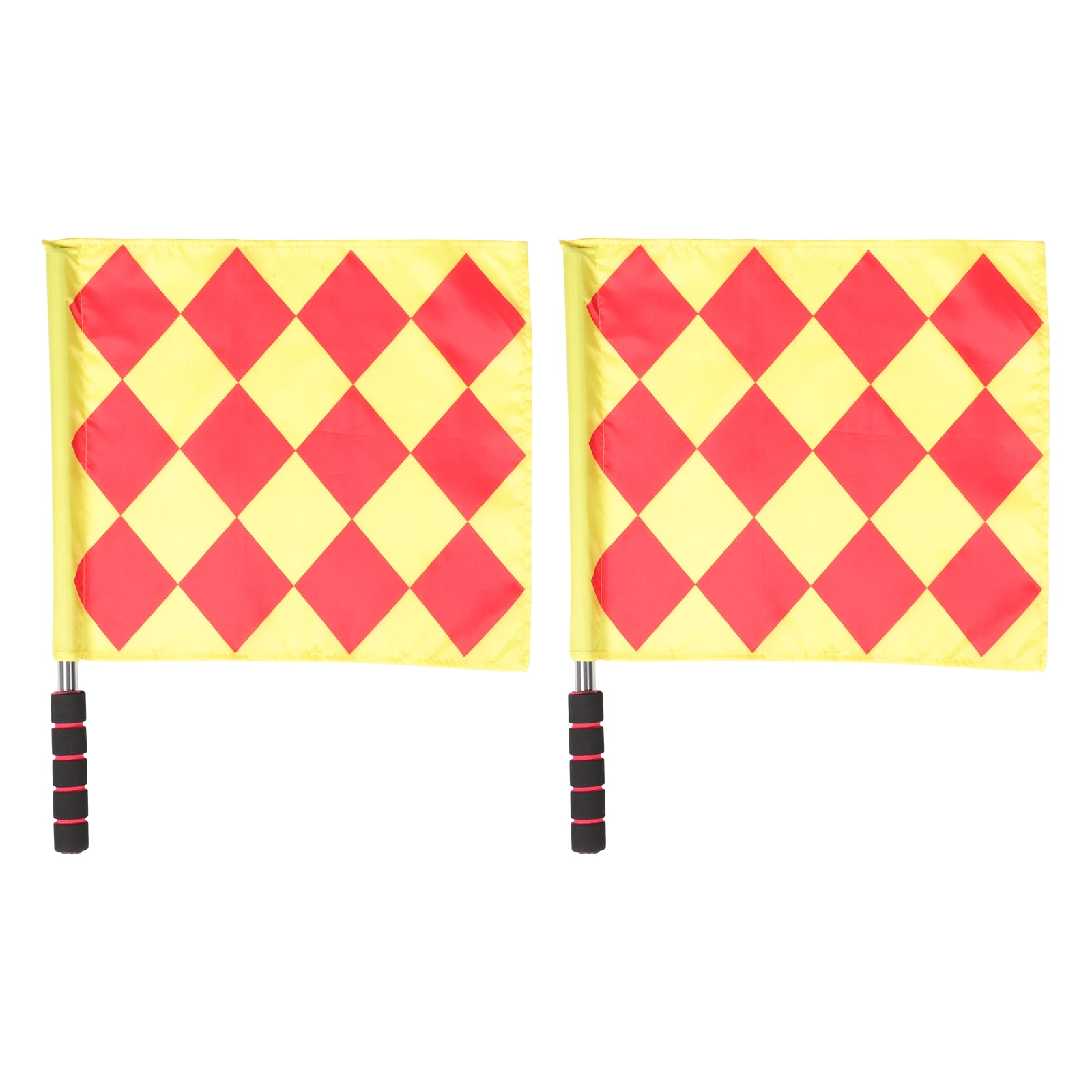said 2pcs Football Flags Referee Flags Signal Flags Referee Equipments - Walmart.com