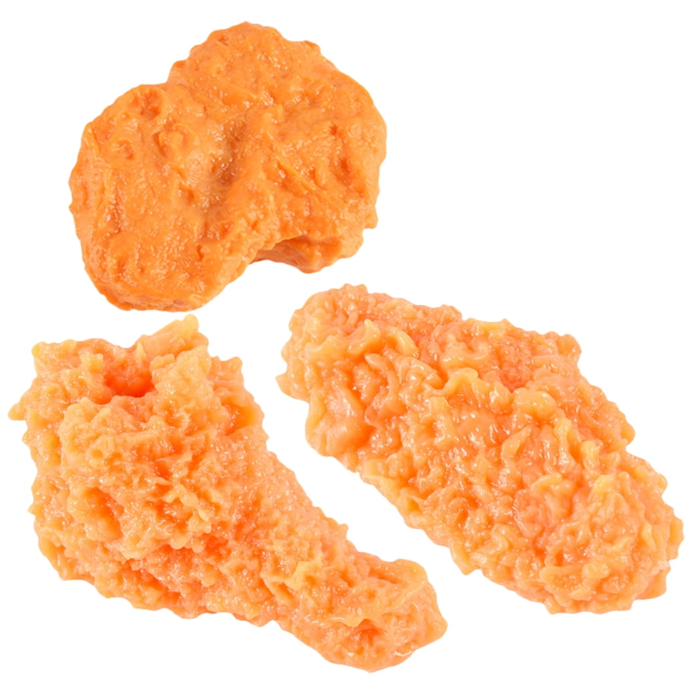 said 3Pcs Simulated Chicken Leg Roasted Chicken Model Chicken Wings ...