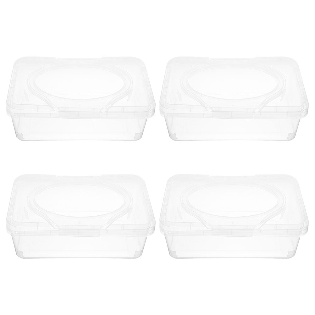 said 4pcs Baby Wipes Dispenser Baby Wipe Holder Wipe Container ...