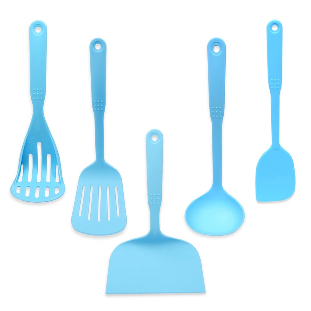 said 5 Pcs Nylon Kitchen Tool Set Cooking Tools Utensils Spoon Utensil ...