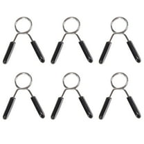 Universal 28mm Barbells Spring Clips 1'' Steel Weight Bar Clamps Lock ...