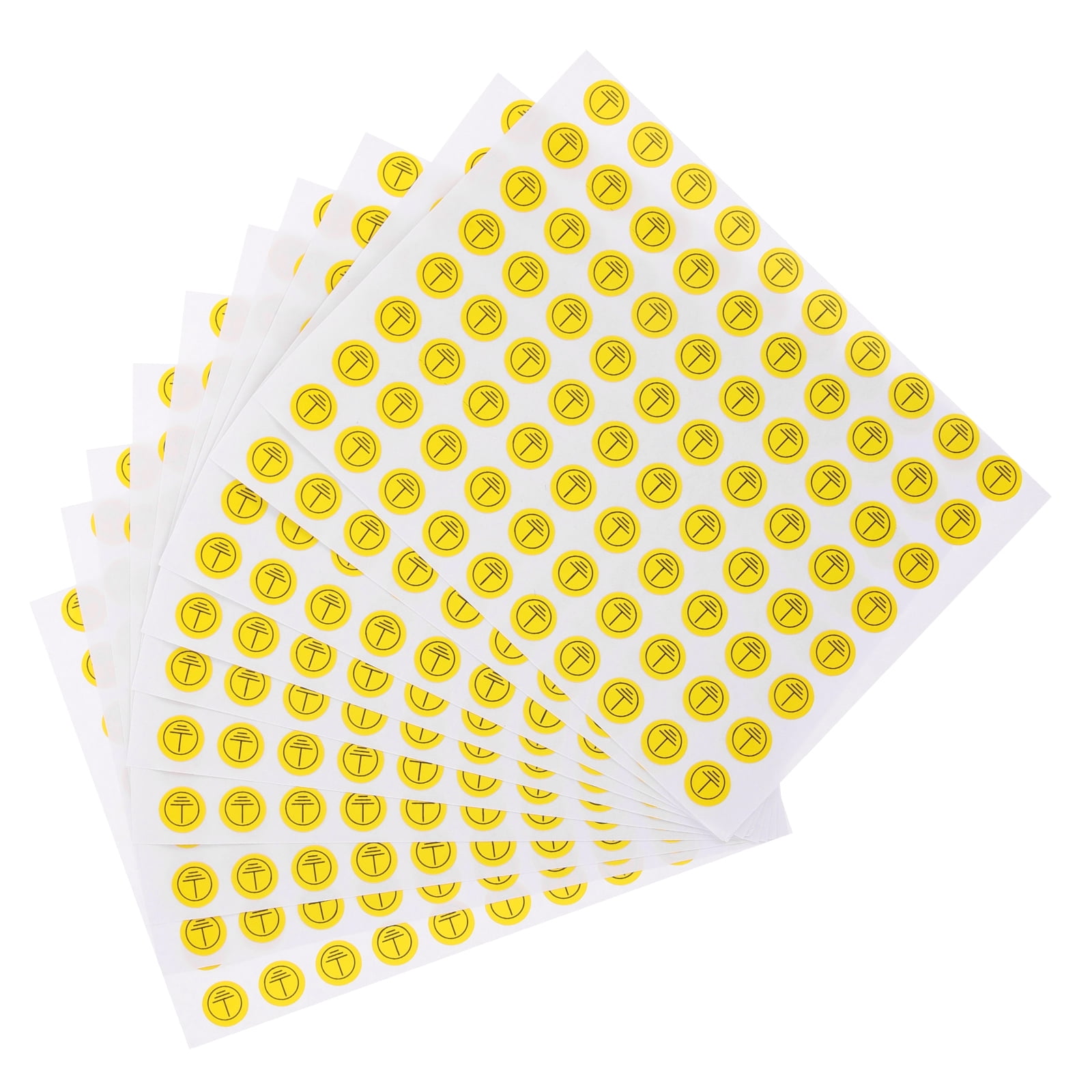 said 800pcs Grounding Symbol Signs Grounding Symbols Stickers ...
