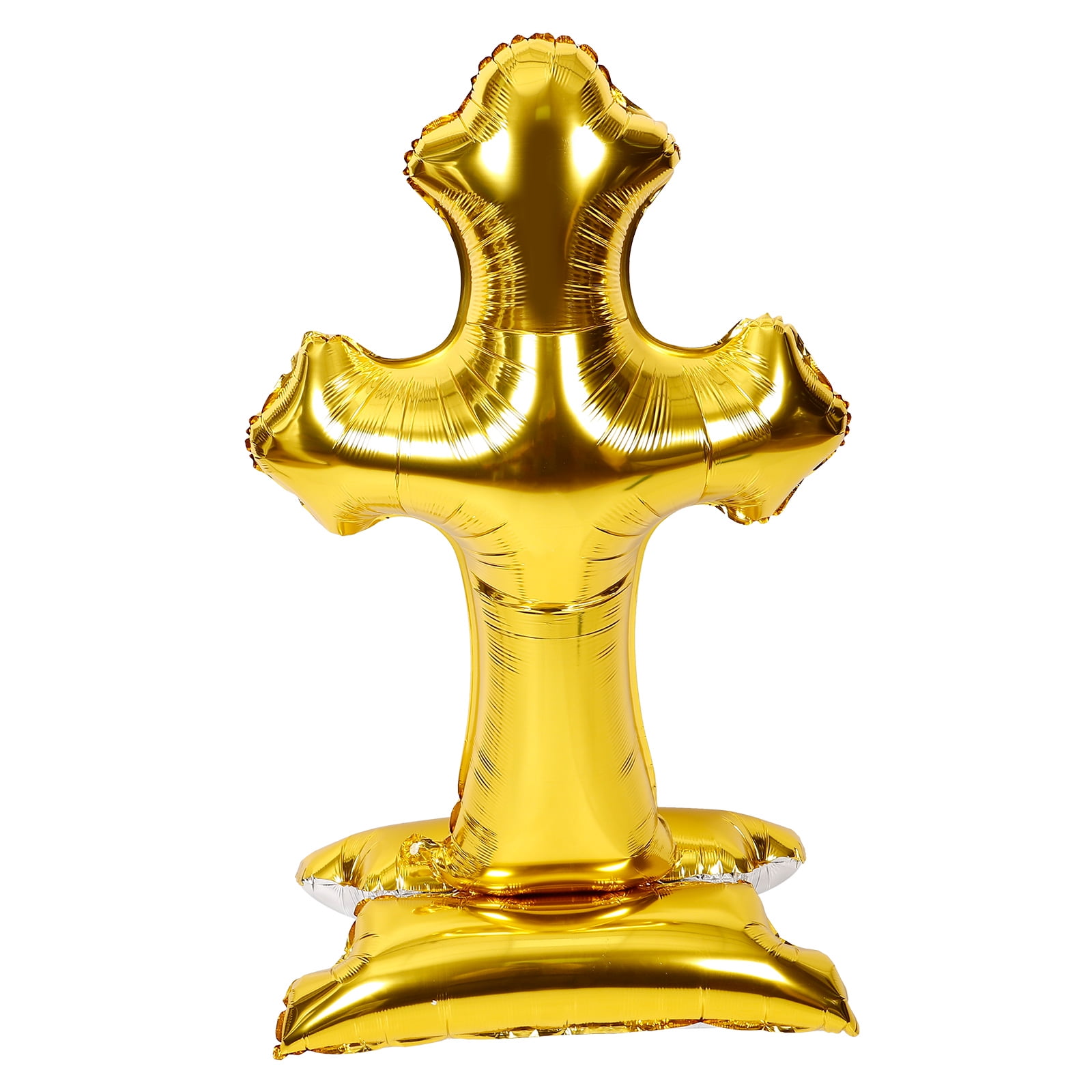 said Cross Shaped Aluminum Foil Balloon Baby Shower Balloon Decor Cross ...