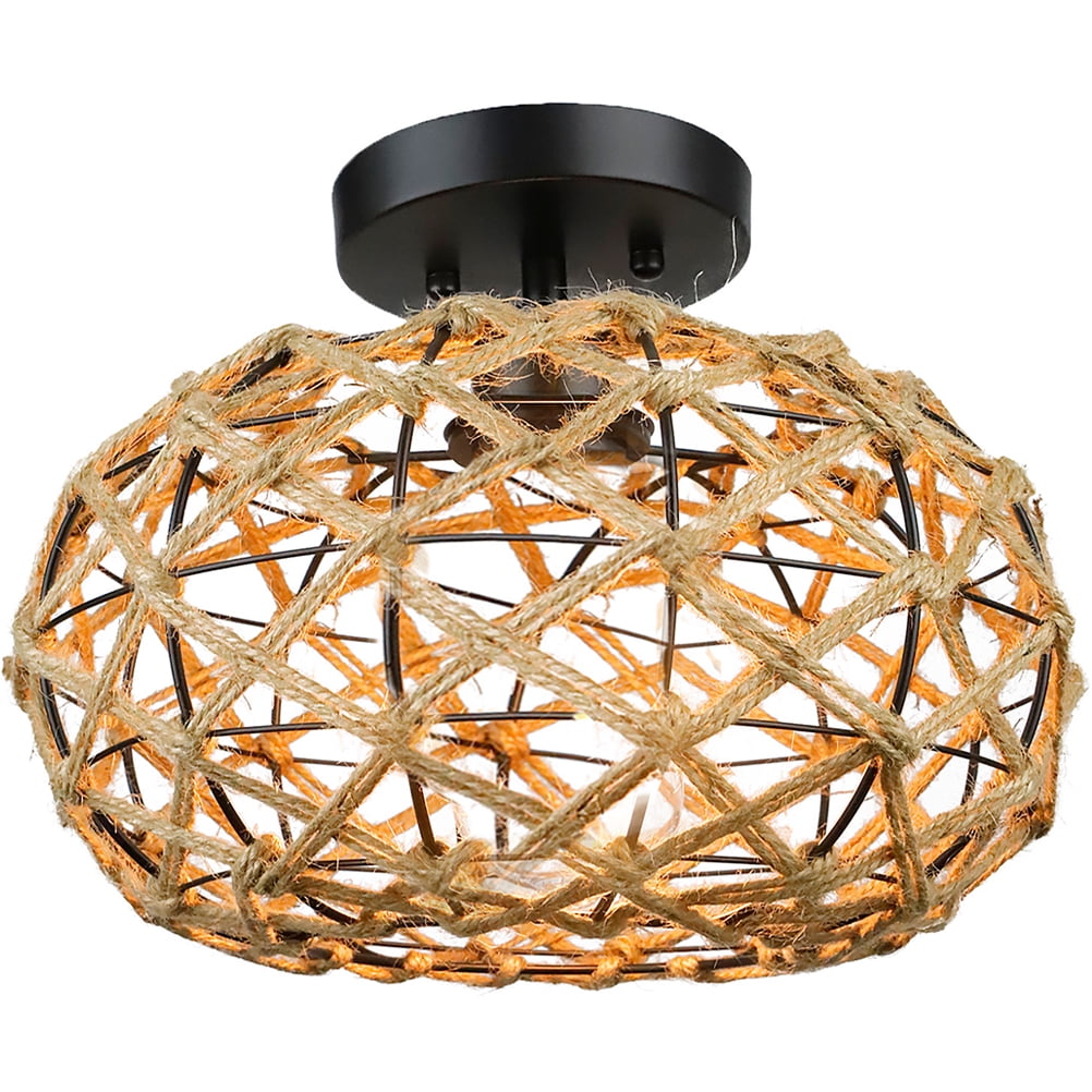 said Flush Light Fixture E26/E27 Base Ceiling Lamp Fixture Living Room ...