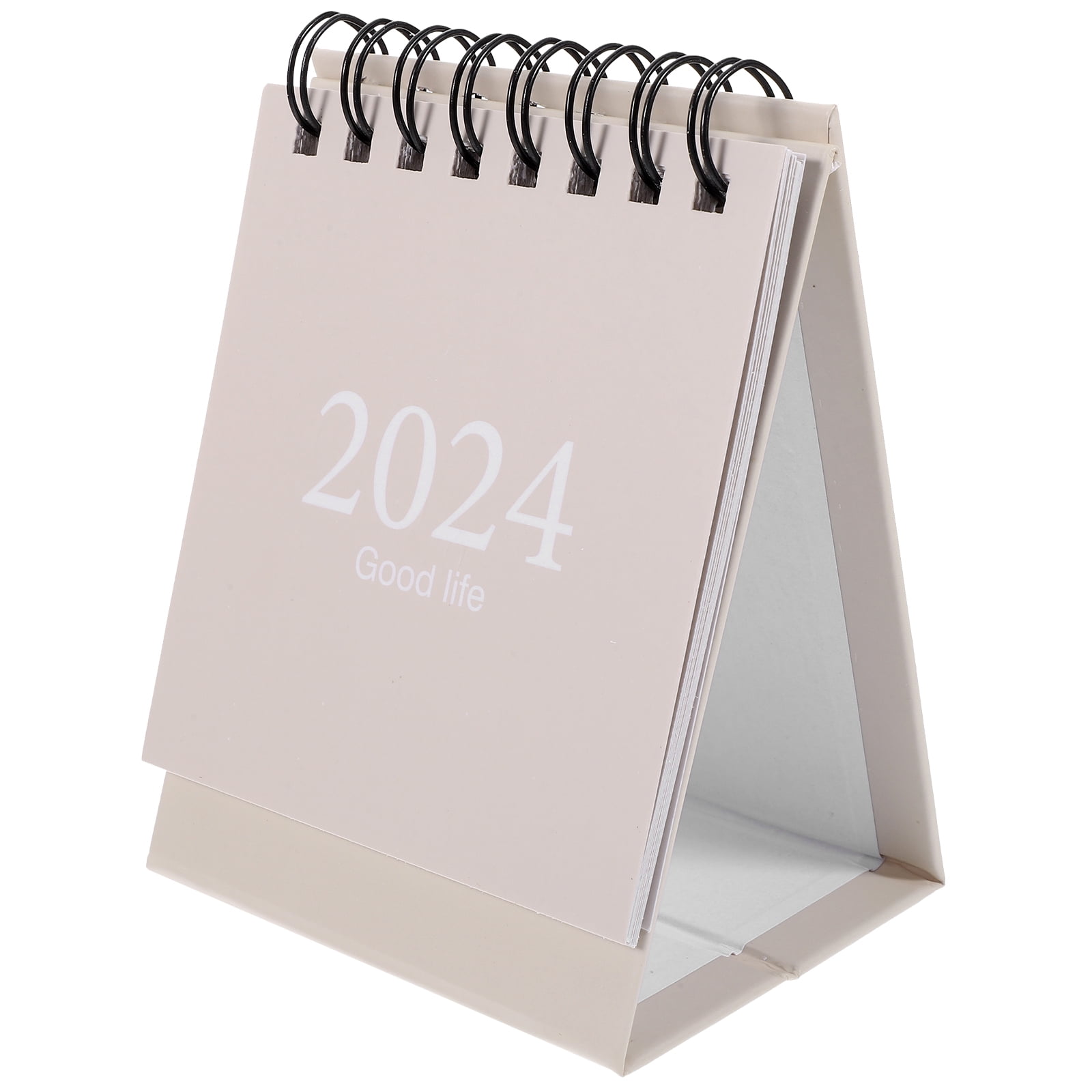 Worgeous Printed Desk Calendars 2024 Beige 1Set Teachers Scheduling ...