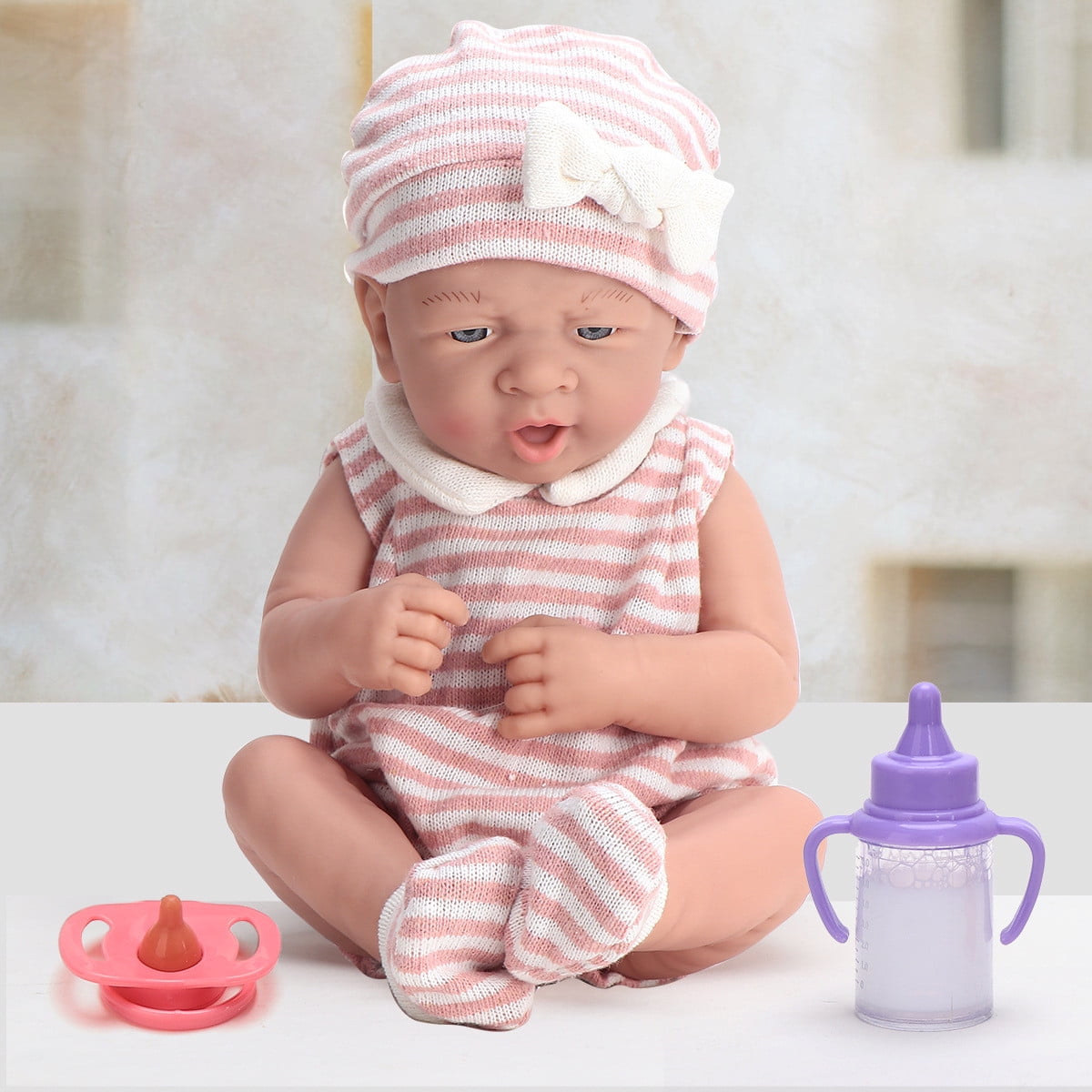 saidjrlf 14Inch Lifelike Simulation Dolls,The Exquisite Simulation Baby ...