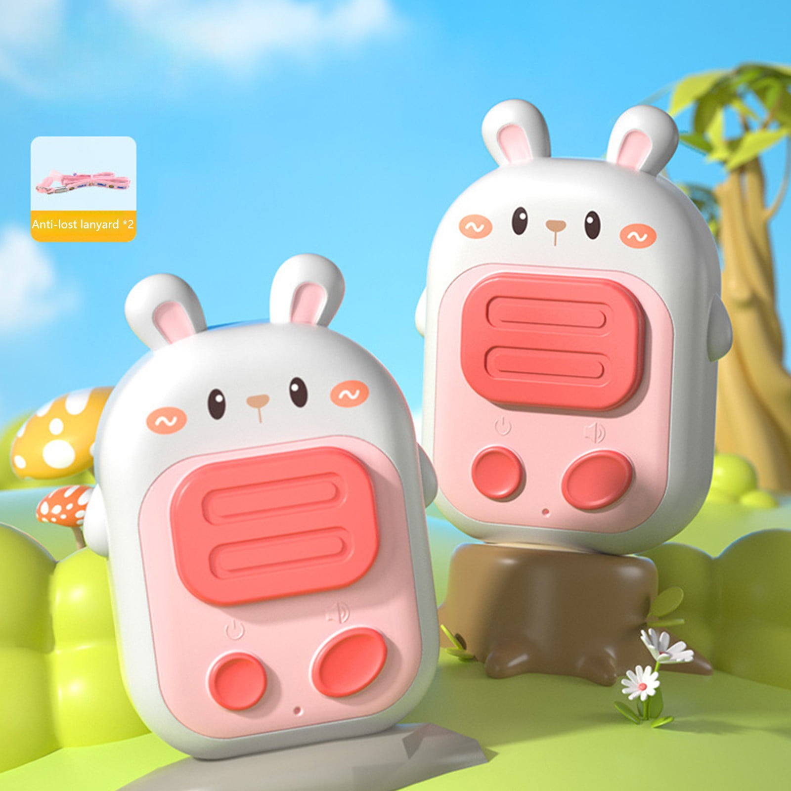 IGEED 2pcs Walkie Talkie Toys Call Machine Wireless Distance Parent ...