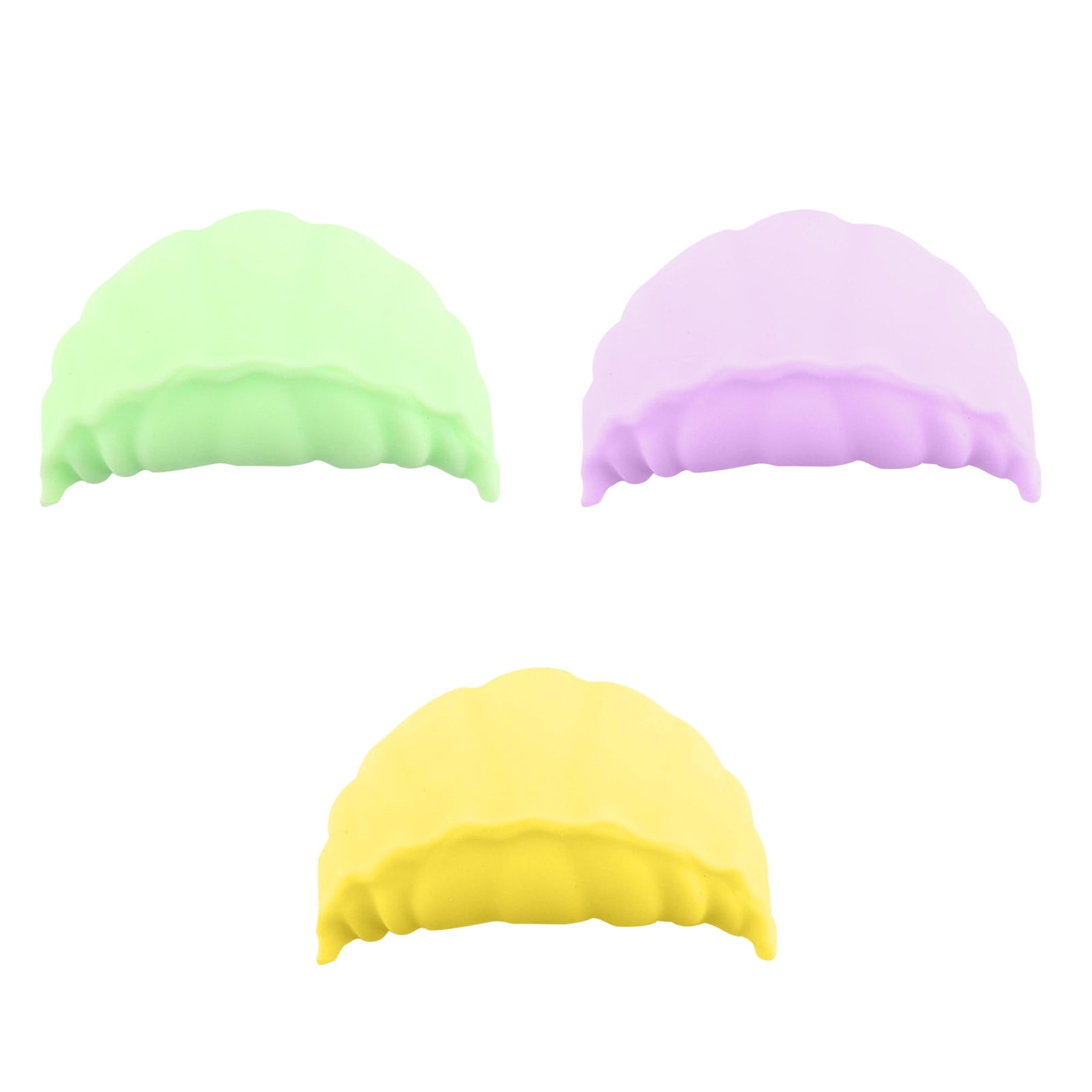 IGEED 3pcs Squishy Dumpling Stress Ball Toy,Colorful Dumpling Stress ...