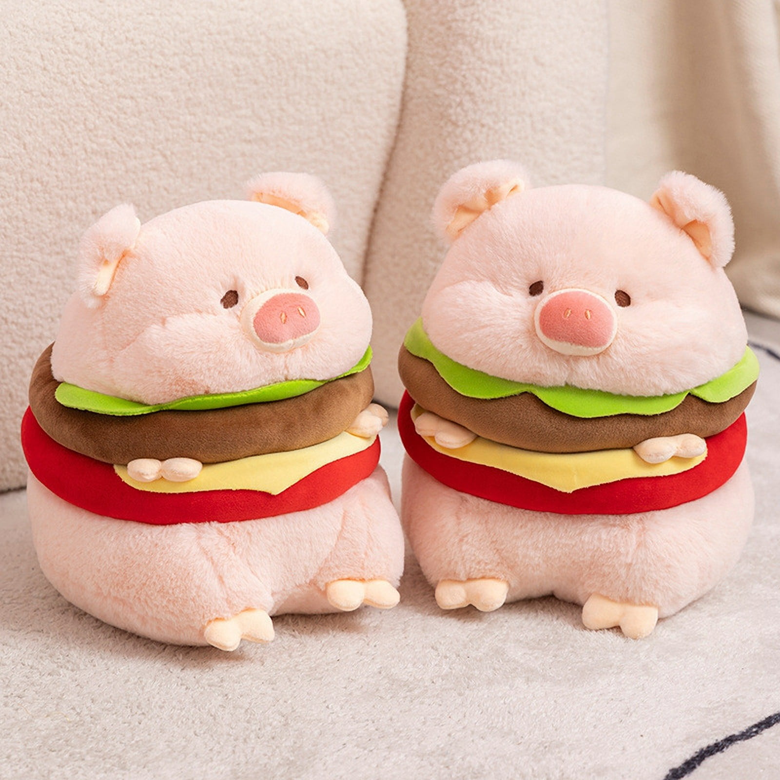 IGEED 8.7Inch Pigs Cute Plushies Piggy Stuffed Toys Soft Piglet Doll Christmas Gifts Baby Toys ...