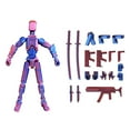Saidjrlf Action Figure Printing Activity 13 Printed Robot Dummy Action