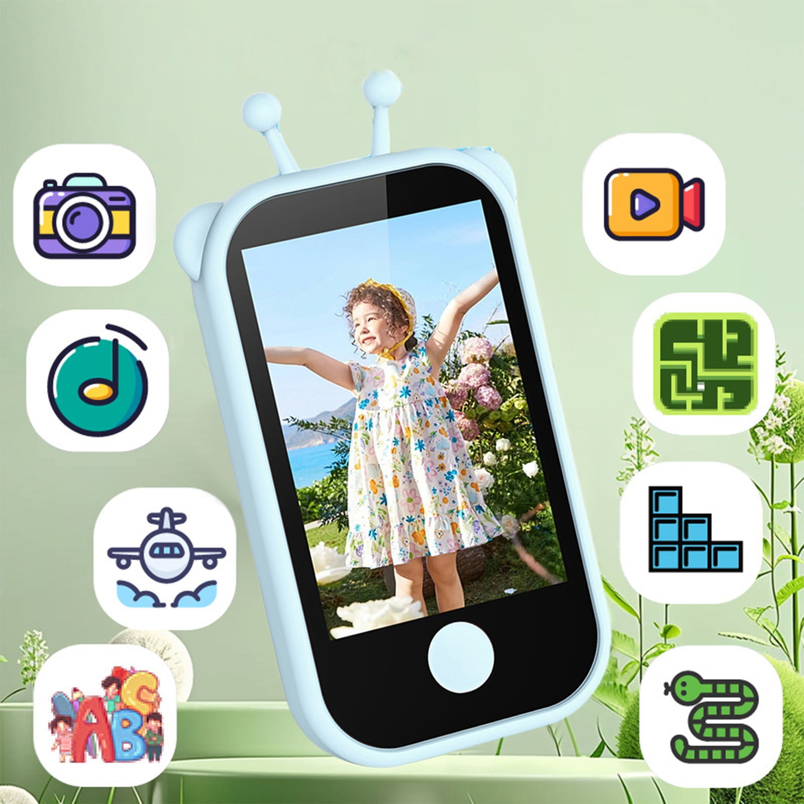 IGEED Kids Smart Phone Toys,Mini HD Digital Camera Phone ...