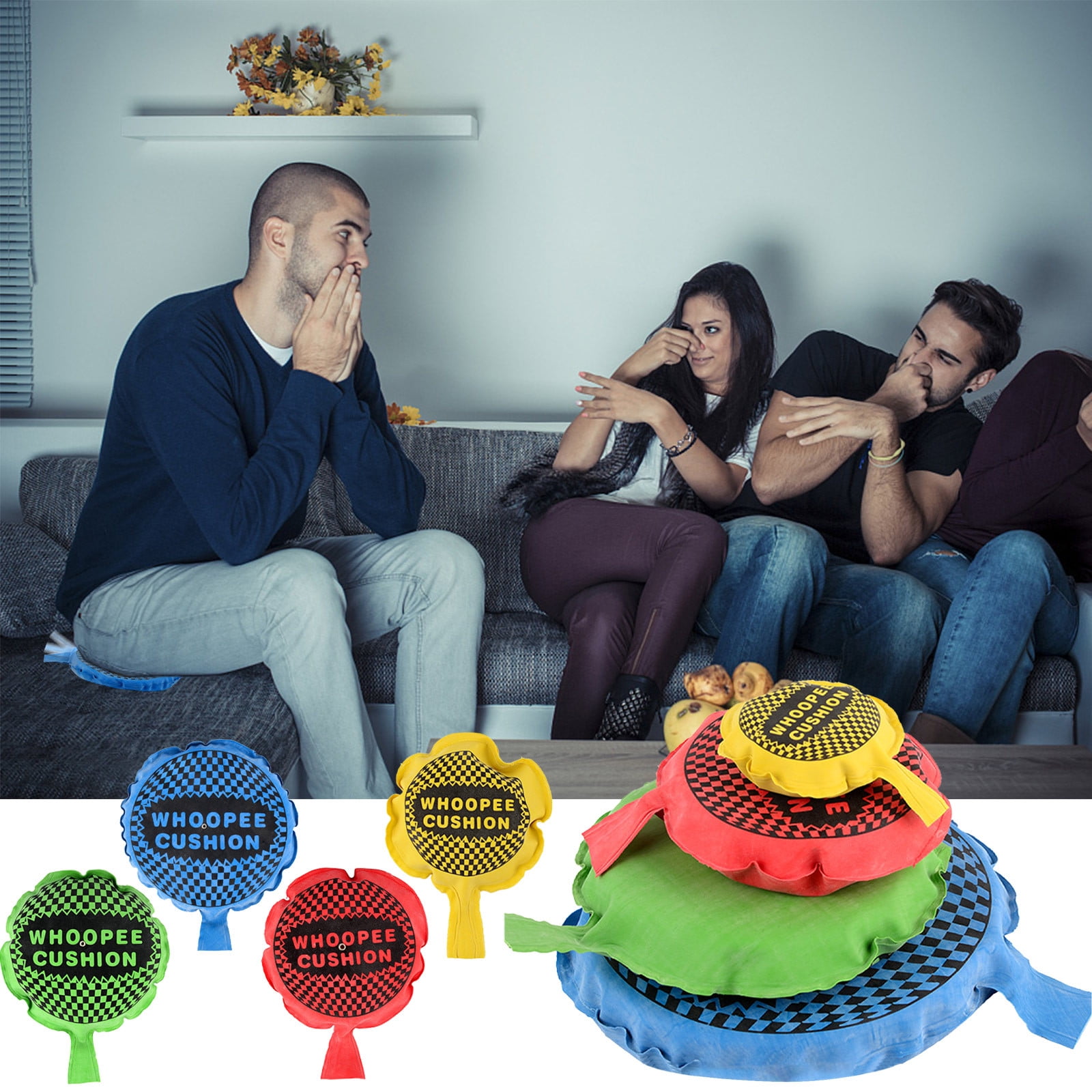 saidjrlf Mini Fart Whoopee Cushions,Funny Prank Toys for Kids and ...