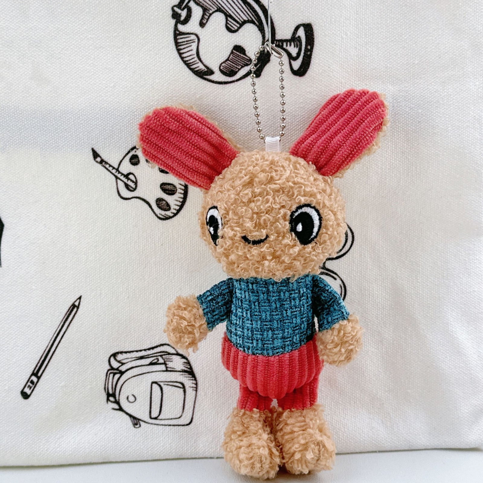 saidjrlf Plush Bunny Rabbit Plush Toy,Adorable Flffy Rabit Doll,Cuddly ...