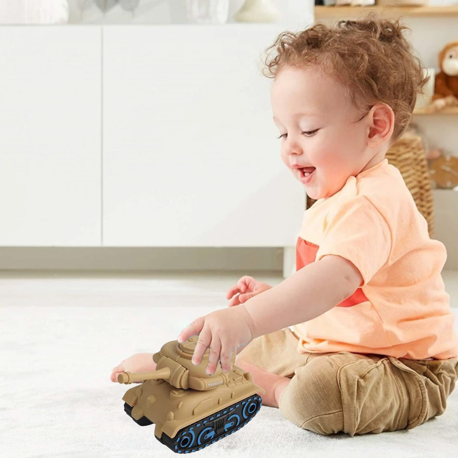 IGEED Push Back Toy Car,Pull Back Cars Toys,Engineering Toy Car for ...