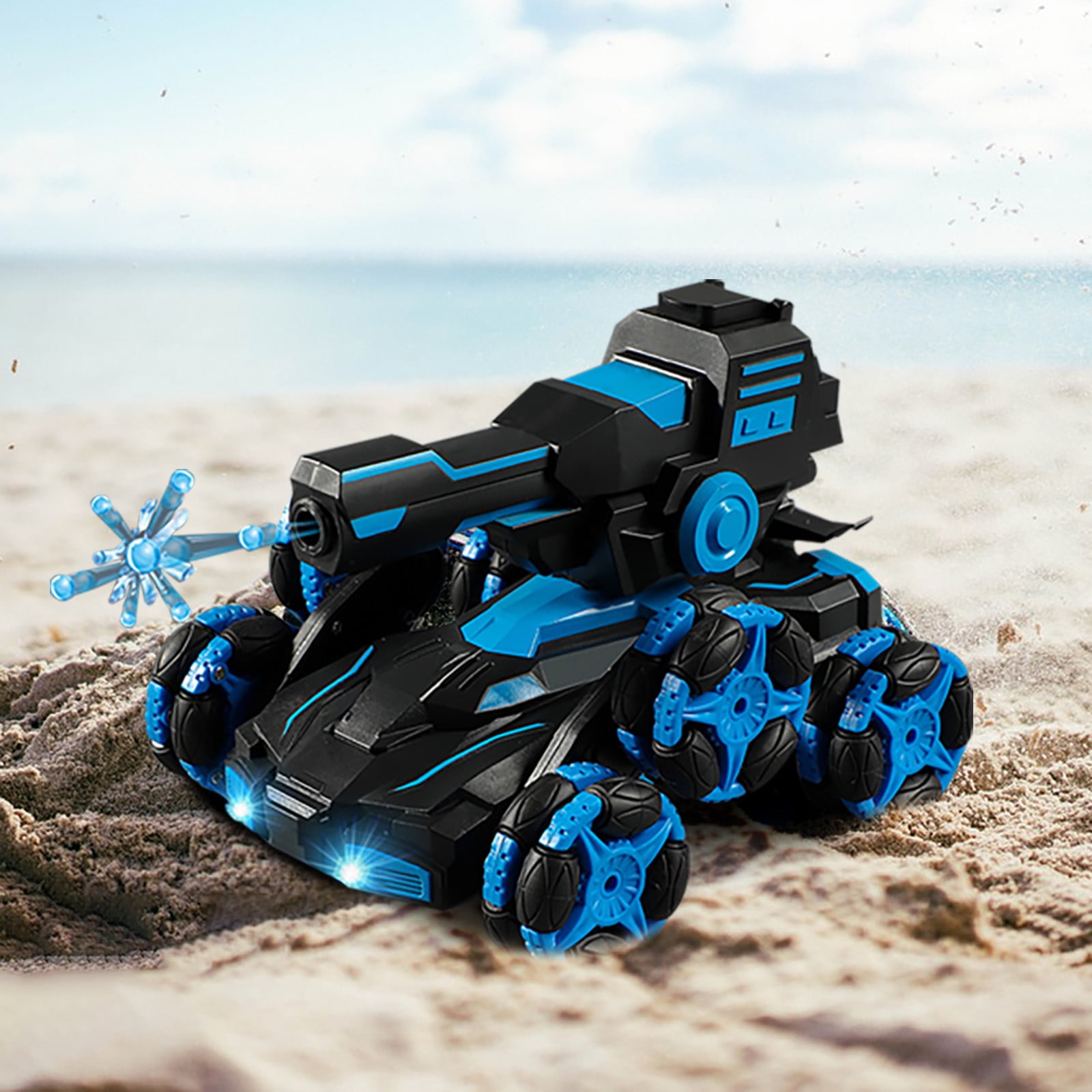 IGEED Remote Control Car,6-wheeled Tank Stunt Remote-controlled Racing ...