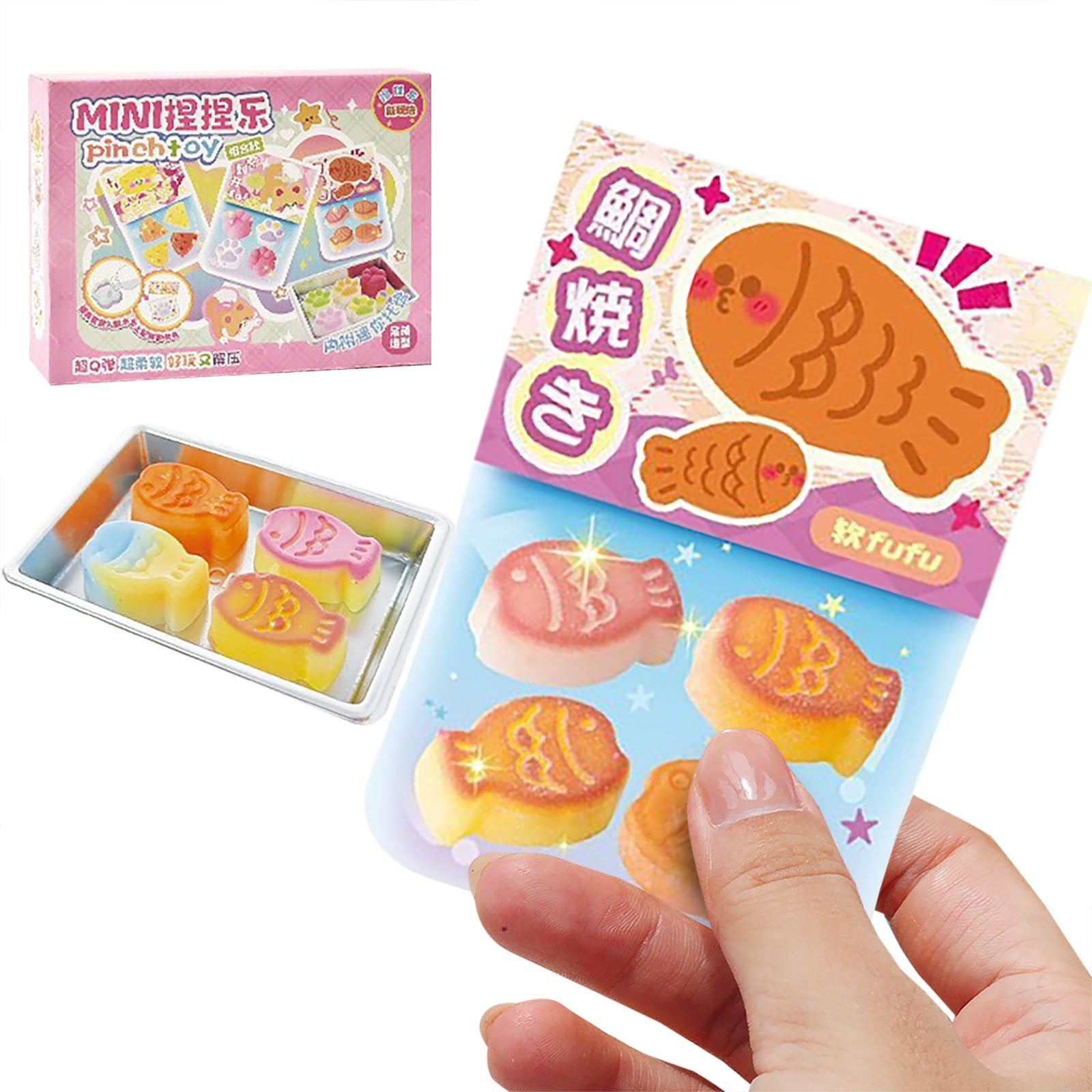 saidjrlf Squeezes Toys Kit,Decompression Toys,Fidget Sensory Toys,Cute ...