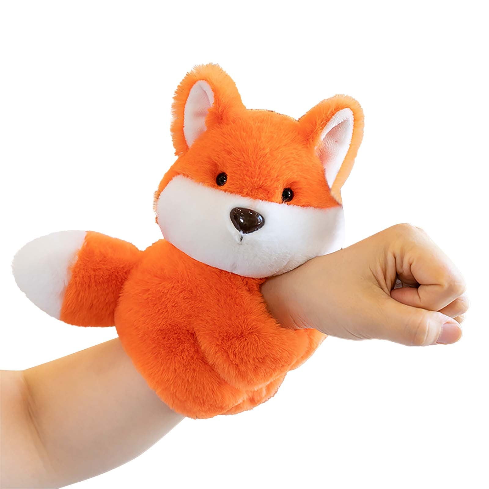 IGEED Stuffed Animals Slap Bracelets,Cute Plush Animal Snap Bracelets ...