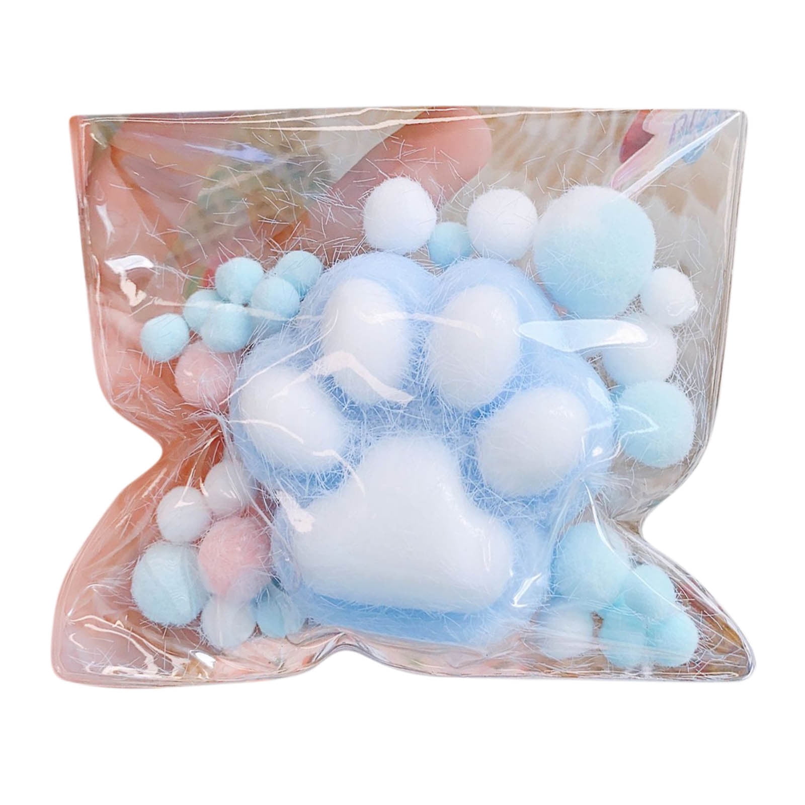 saidjrlf Taba Squishy Cat Paw Fidget Toys,Christmas Pinch Toys,Cat Paws ...