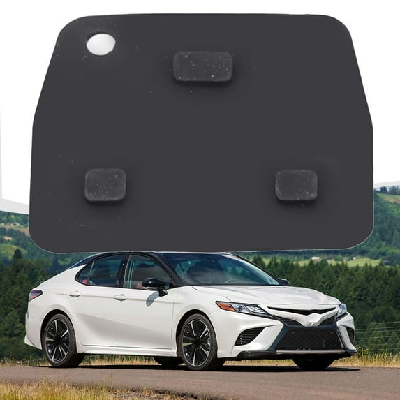 sailesiti 1x Car Rubber Black 3-Buttons Remote Key Fob Repair Switch ...