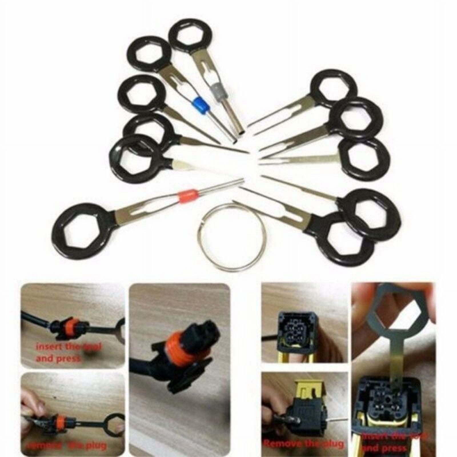 sailesiti 21 Pcs Car Terminal Removal Tools Electrical Wire Crimp ...