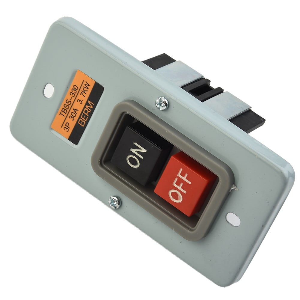 sailesiti 3P 30A 3.7KW Motor Control Push Button Switch for Automation ...