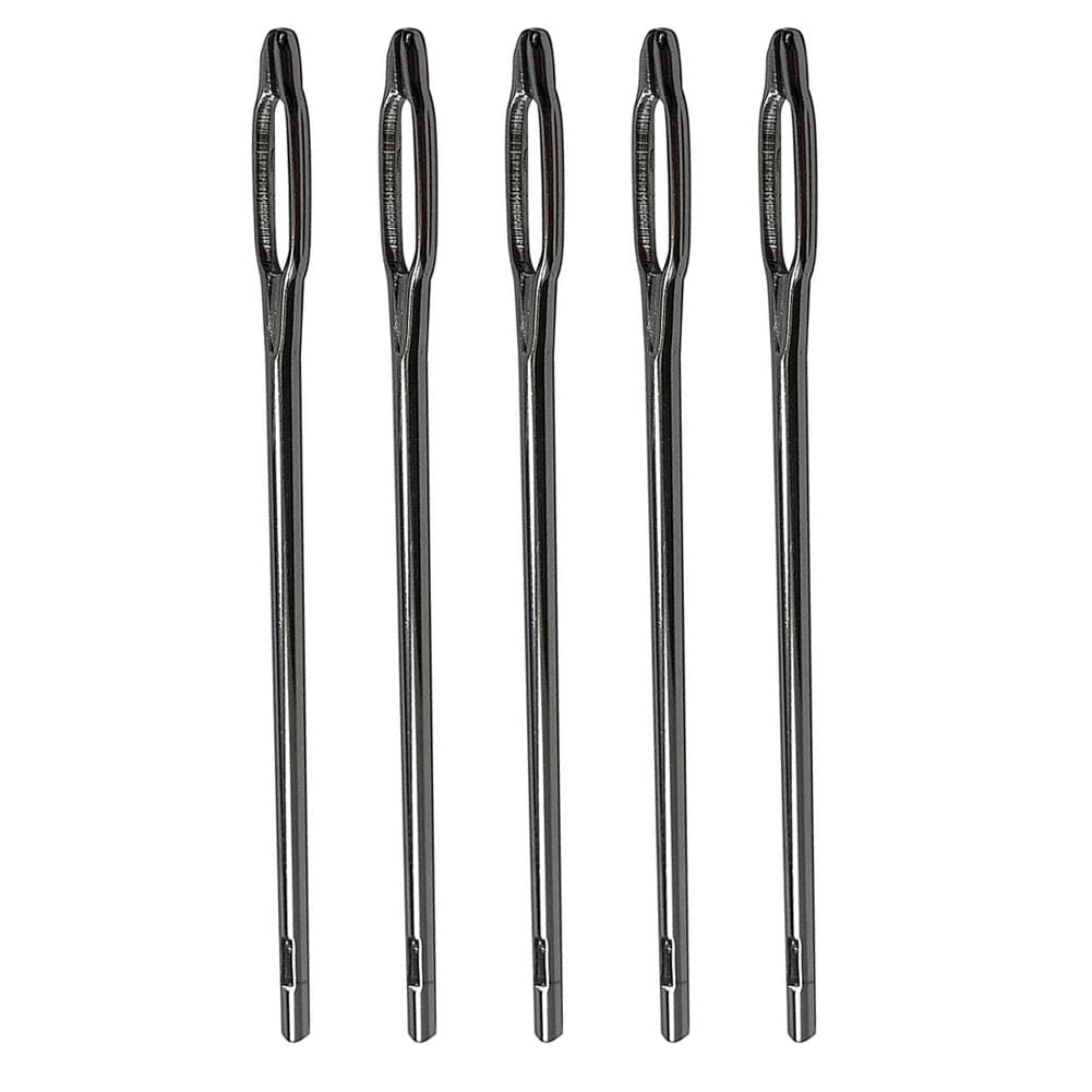 sailesiti 5 Pcs Tire Repair Needle,Metal Tire Split Eye Needles ...