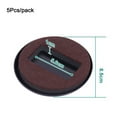 sailesiti 5Pcs Office Chair Wheel Stopper Furniture Caster Covers ...