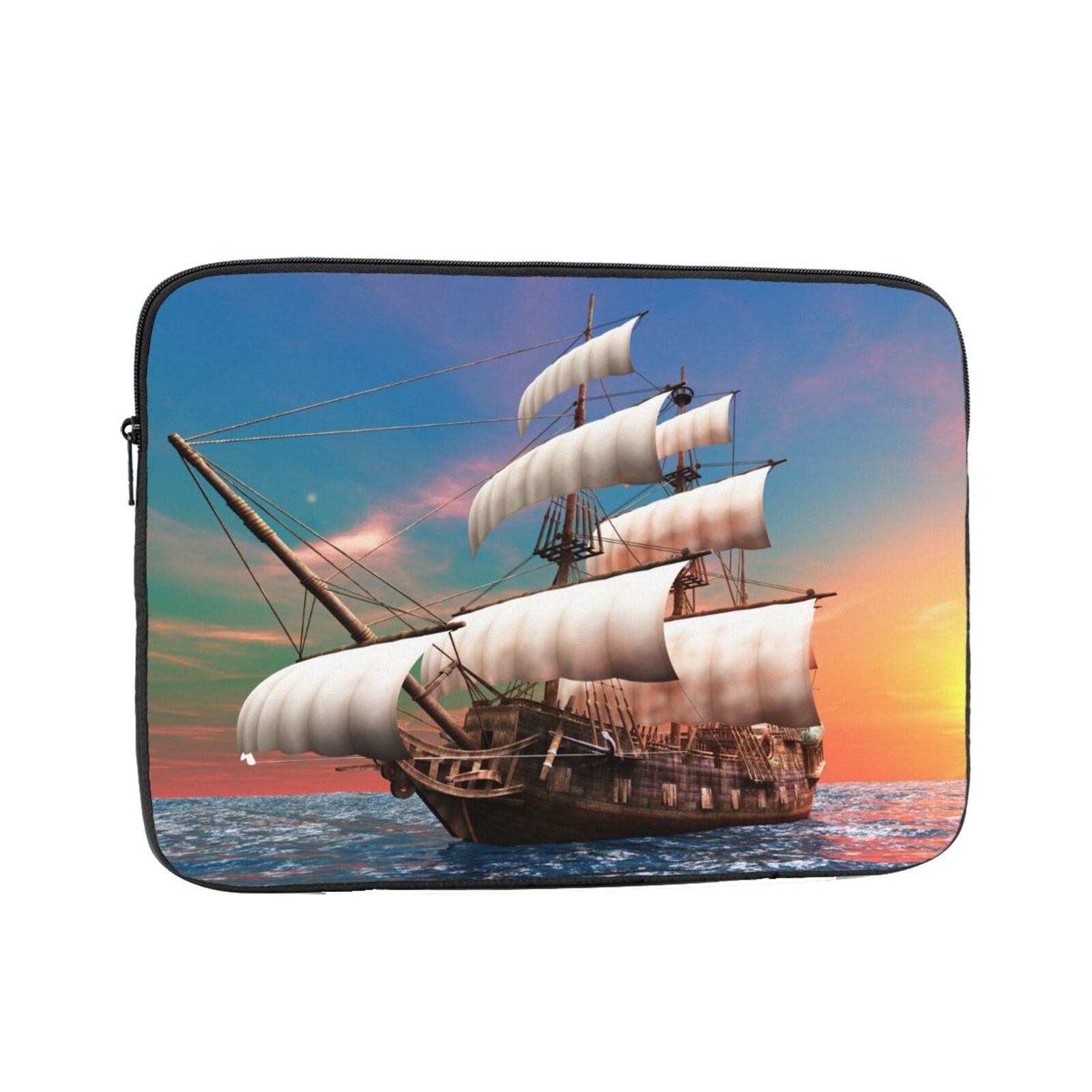 sailing sailboat 17 inch Portable Laptop Sleeve Compatible with MacBook ...