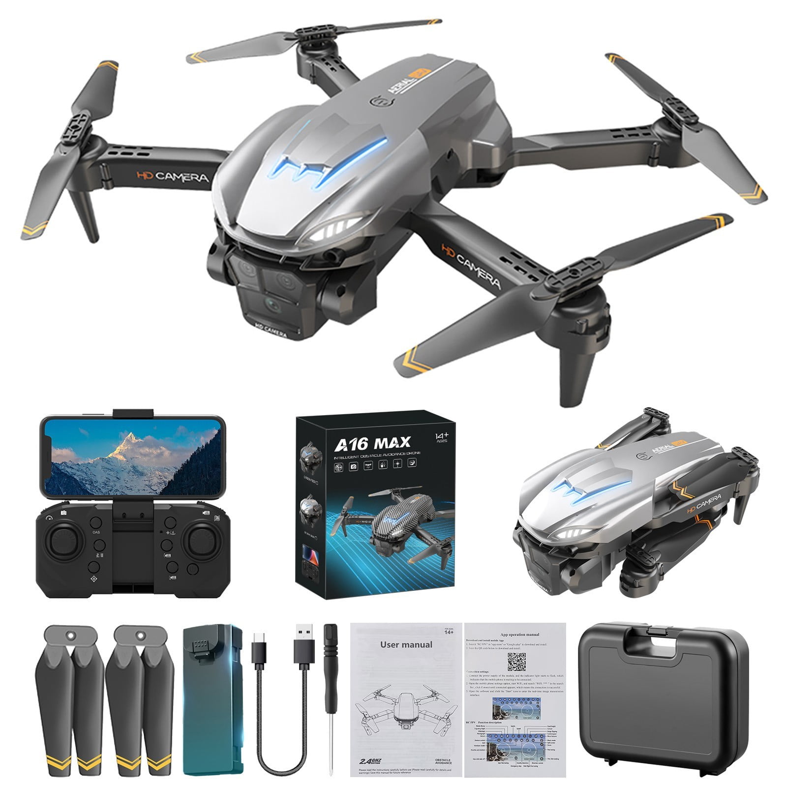 Form Drone RC Airplane for Kids and Beginners, Remote Control Plane ...