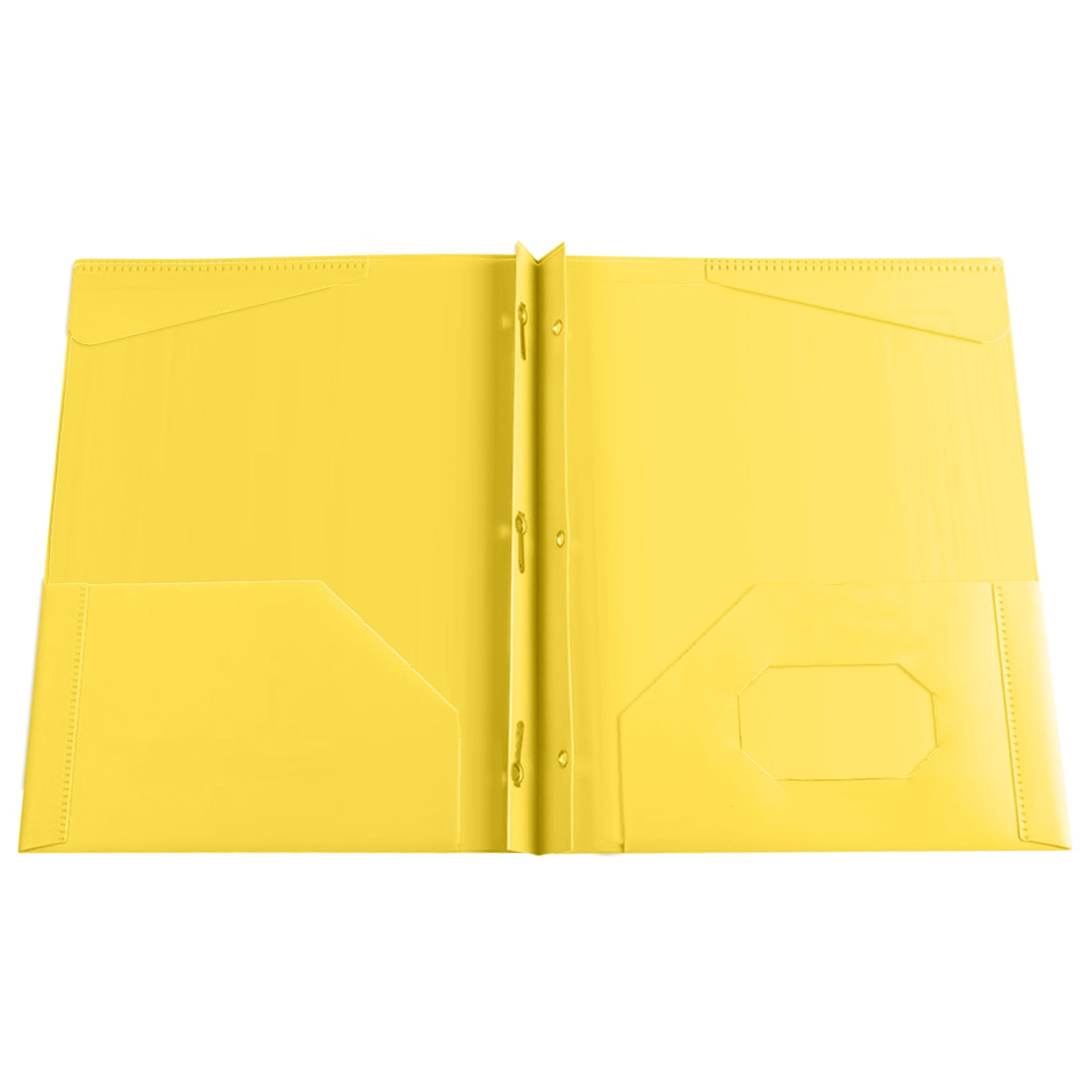 File Folders with Pockets and Prongs, 2 Pocket 3 Prong Folders with ...