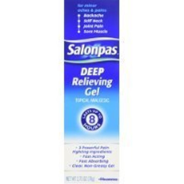 salonpas deep relieving gel 2.75 oz (2 pack) thank you to all the ...