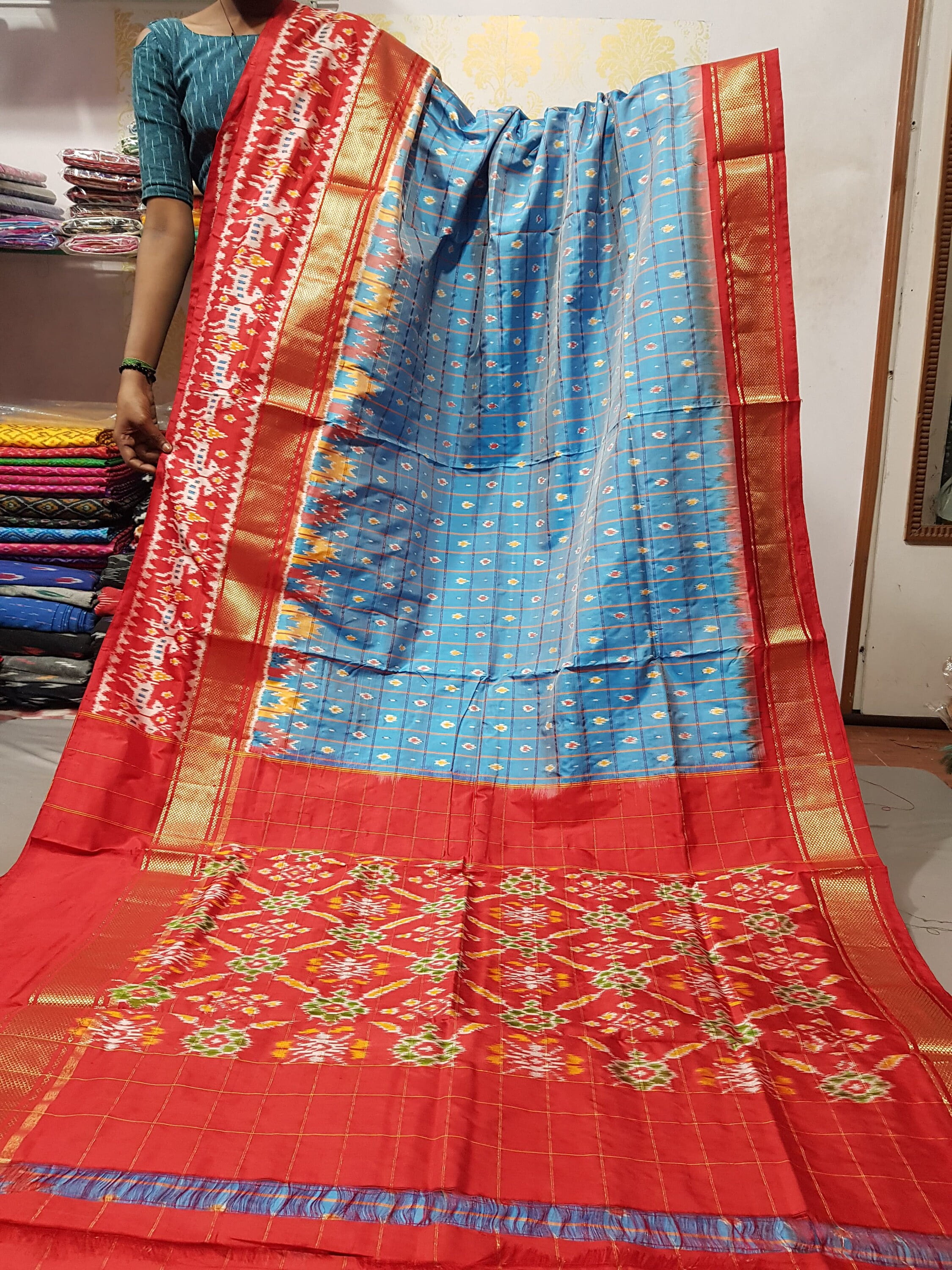 sambalpuri Odisha Upgrade Your Ethnic Wardrobe with New Pure Ikat Silk ...