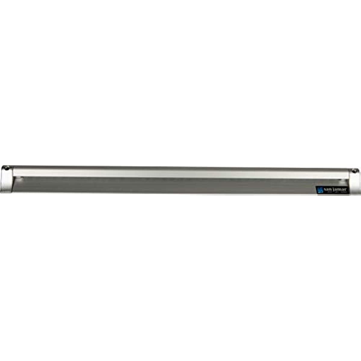 san jamar CK6536A Anodized Aluminum Slide Check Rack, 36 inch Length x ...